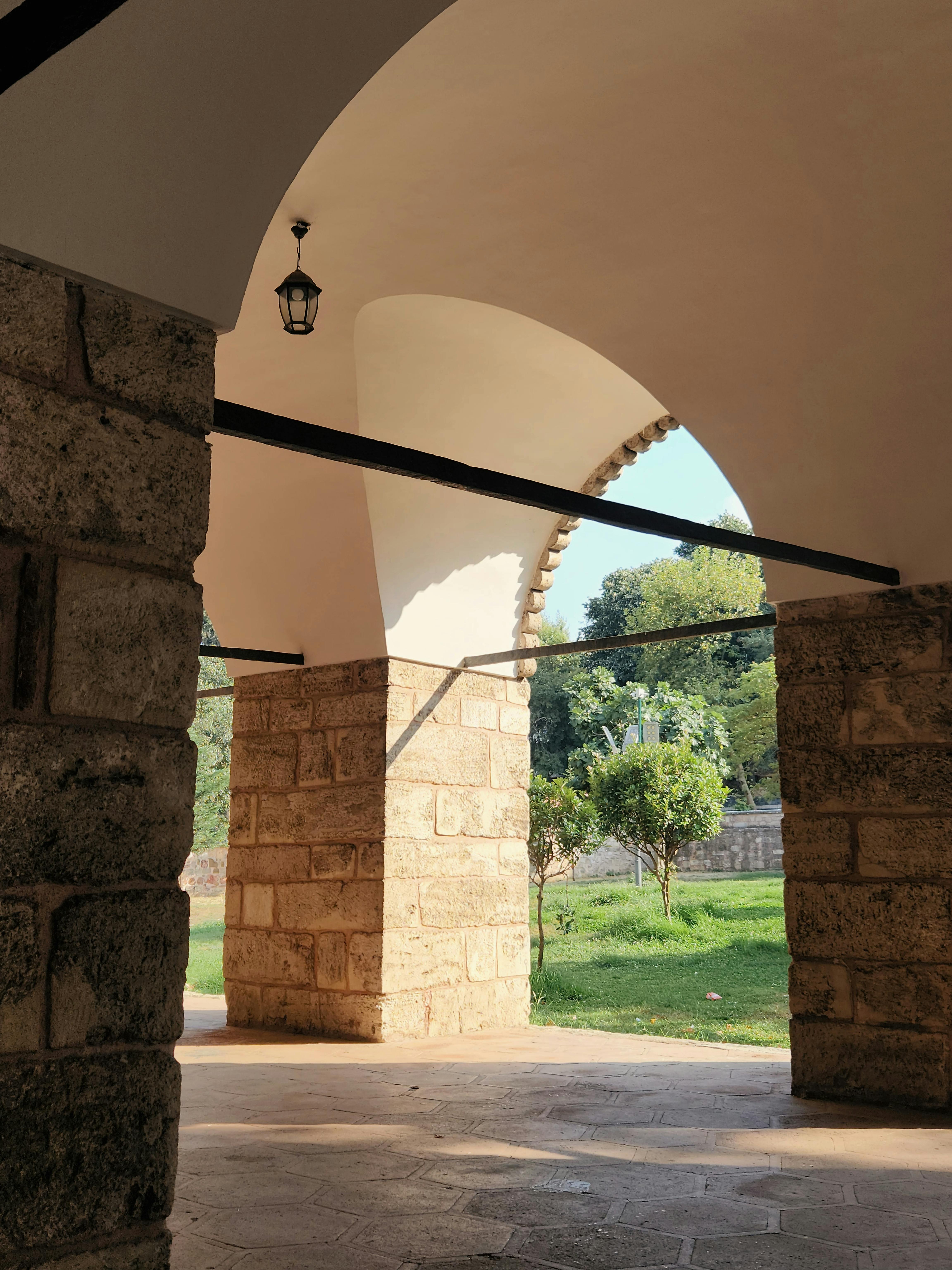 Arcade Columns Connected with Beams · Free Stock Photo