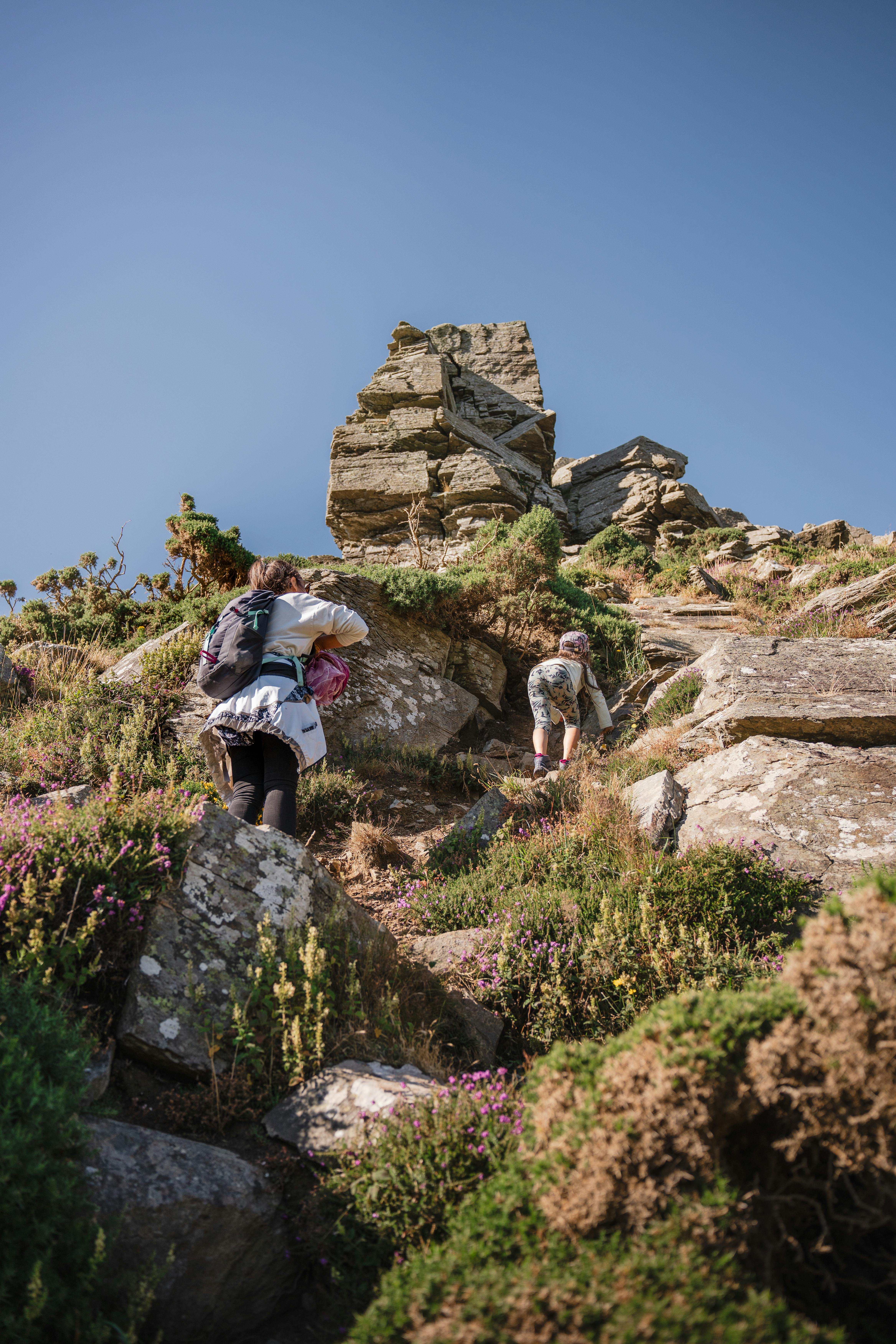 Man Looking At A Rock Formation · Free Stock Photo