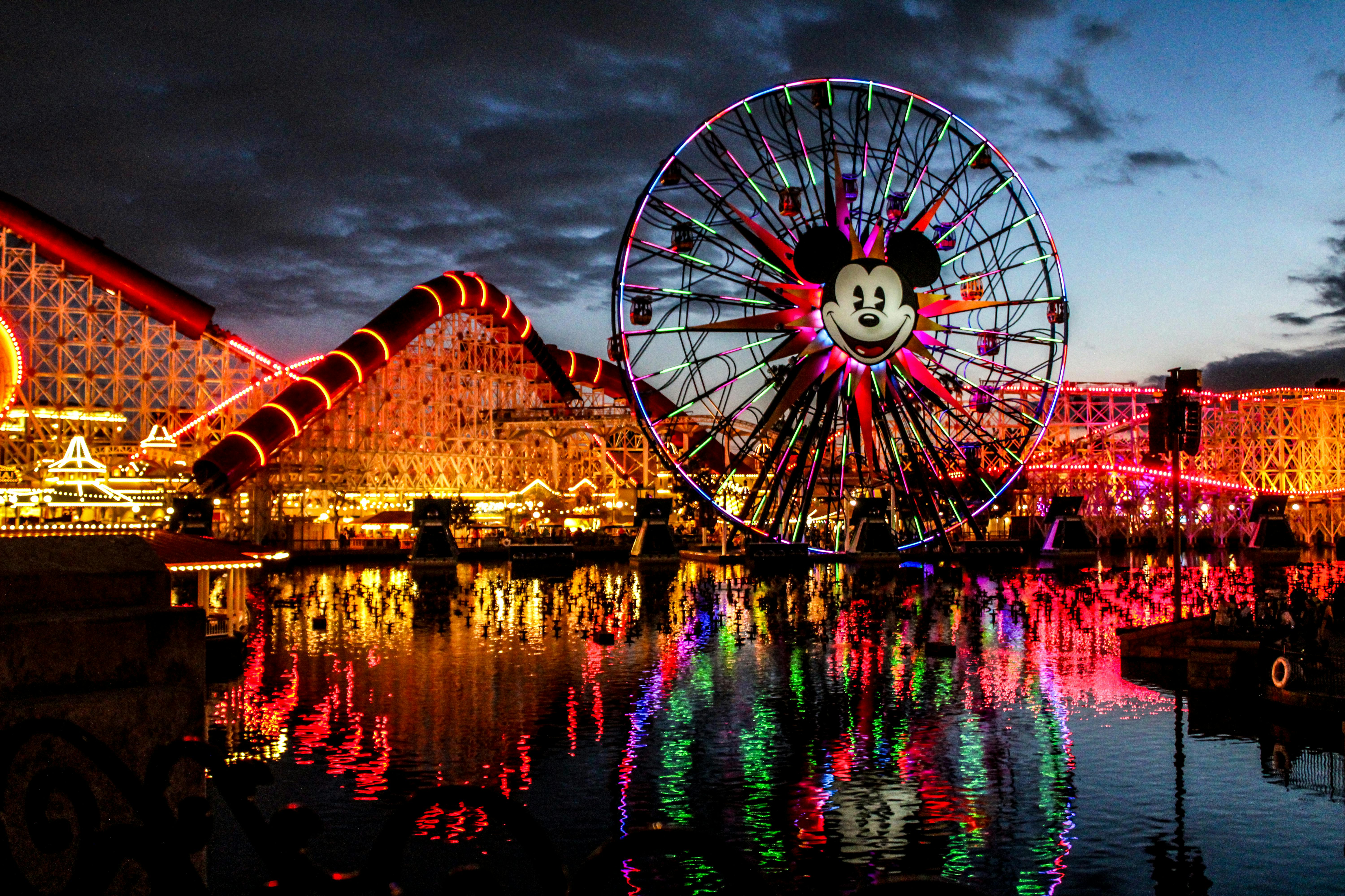 The Pixar Pier in Disneyland Drive California, USA · Free Stock Photo