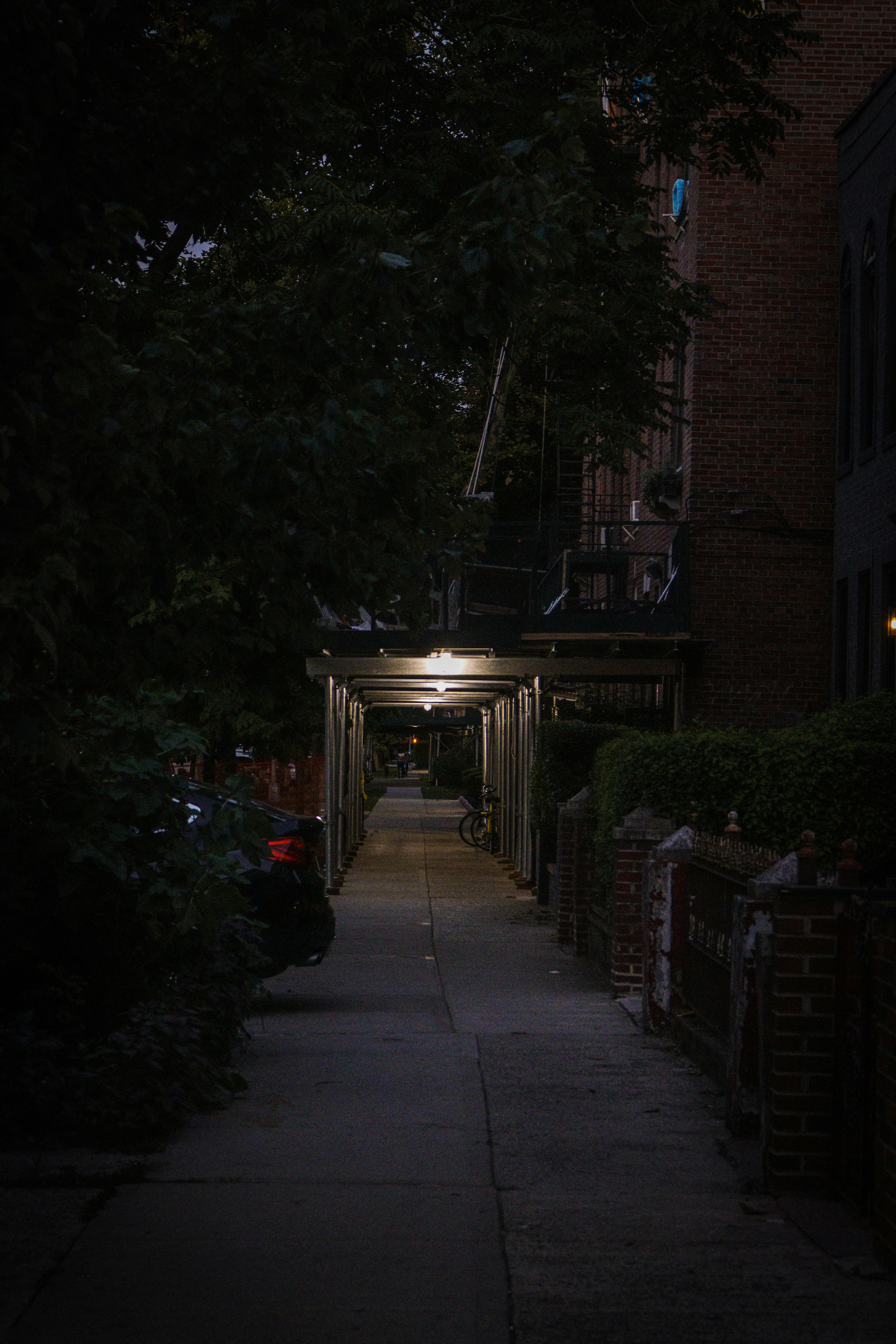 Nyc Brickwall Secluded Alley Photos, Download The BEST Free Nyc ...
