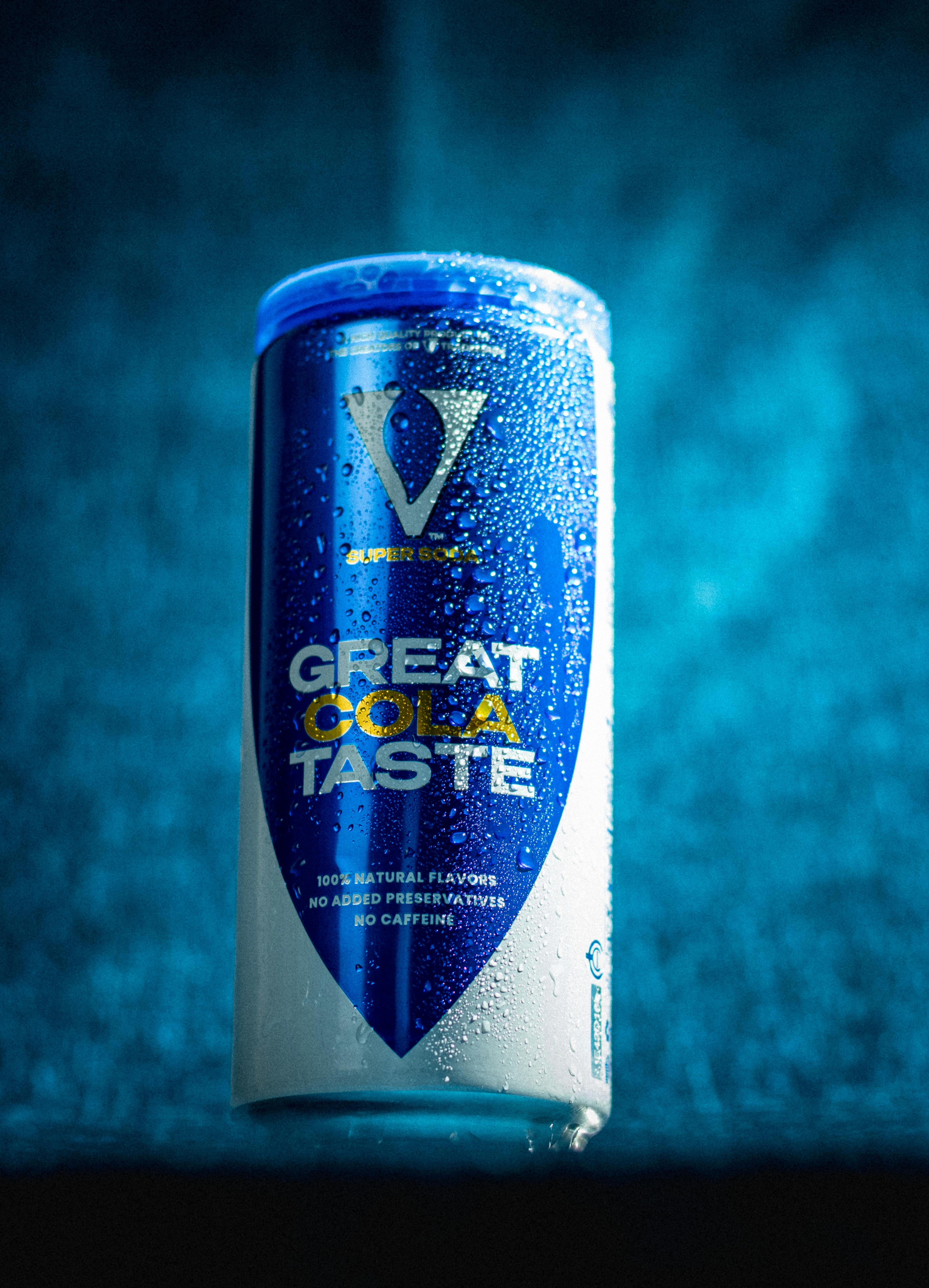 Blue Can of Cola · Free Stock Photo