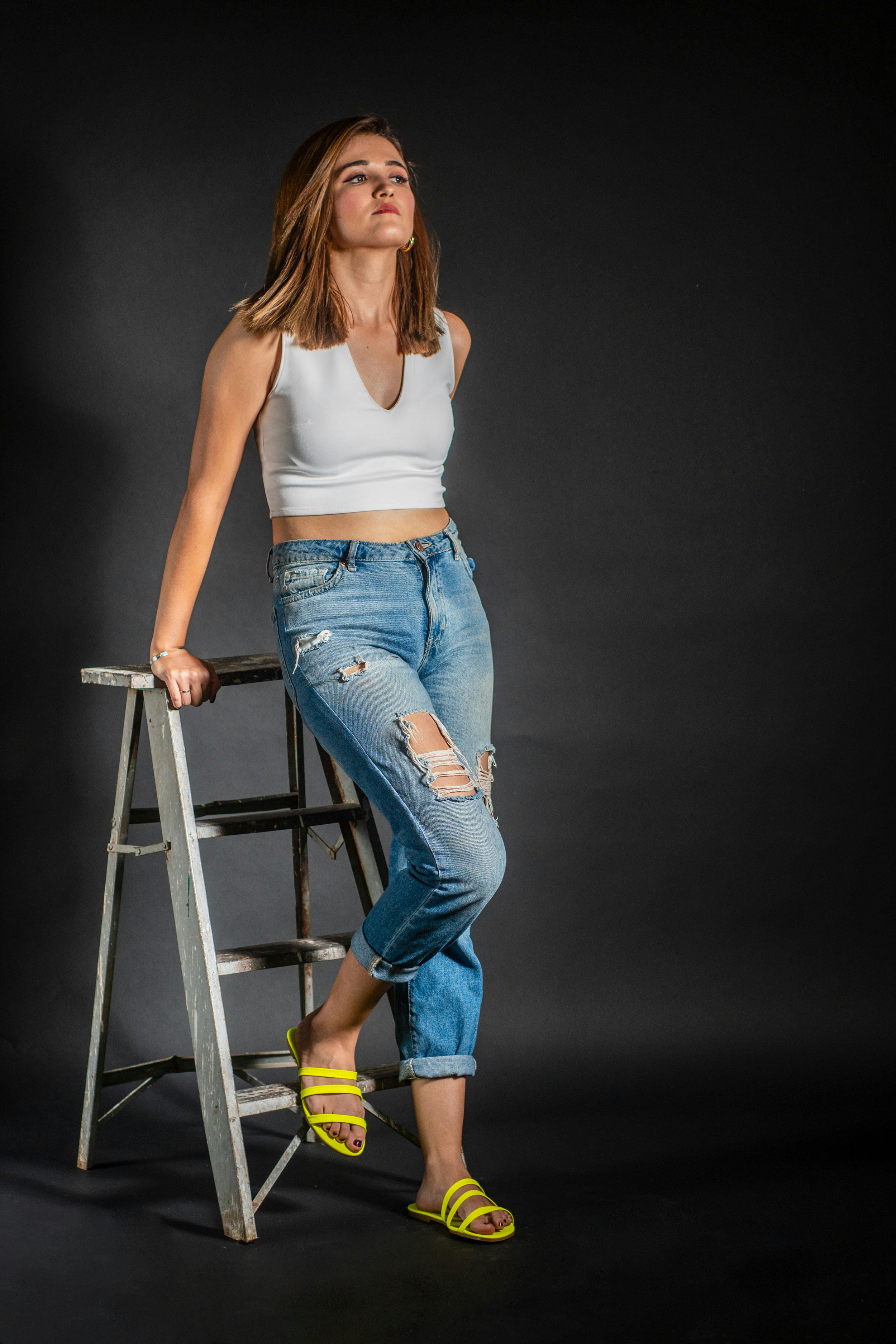 Free stock photo of ladder, modelos, photoshop
