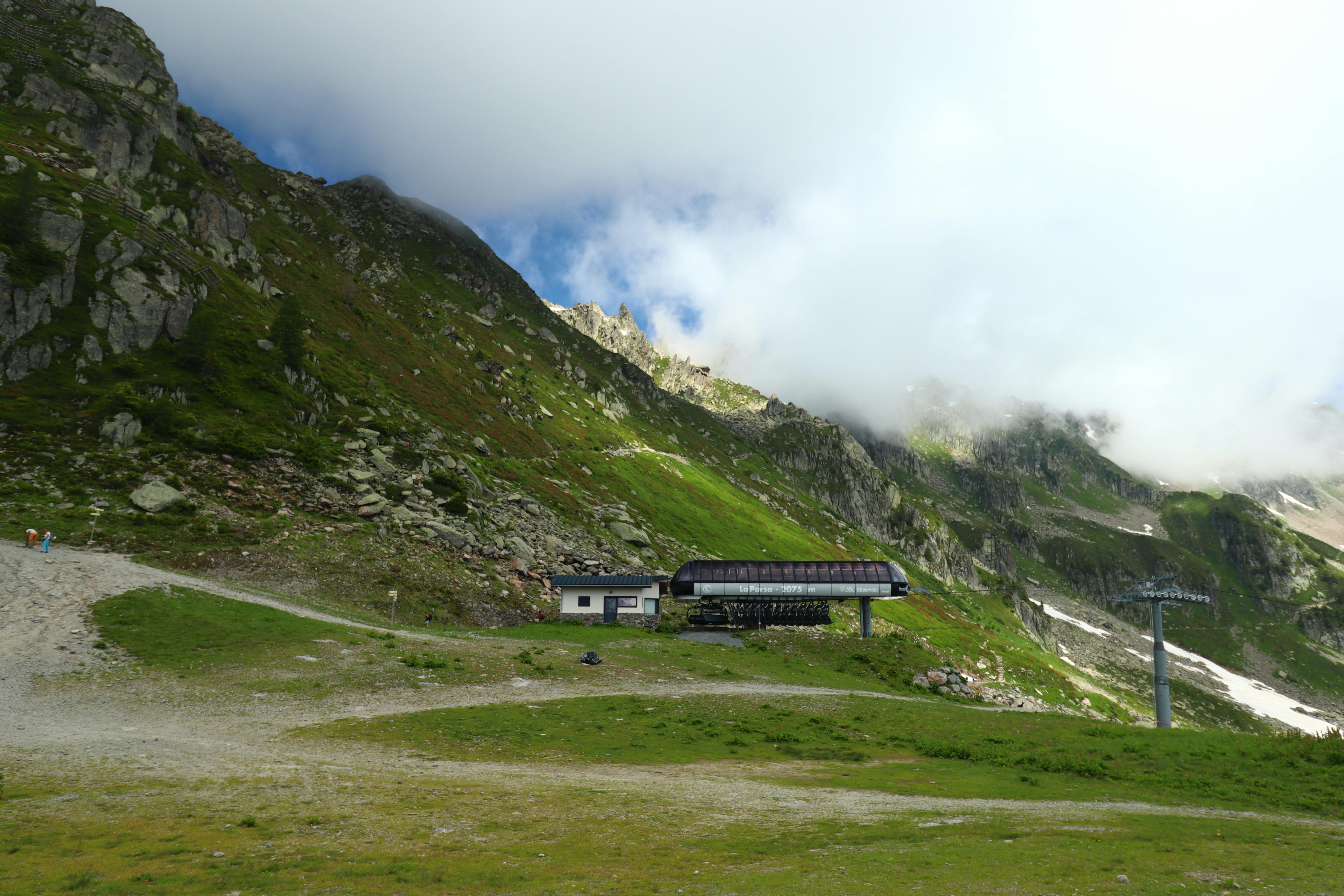 Parsa Cable Car in the French Alps · Free Stock Photo