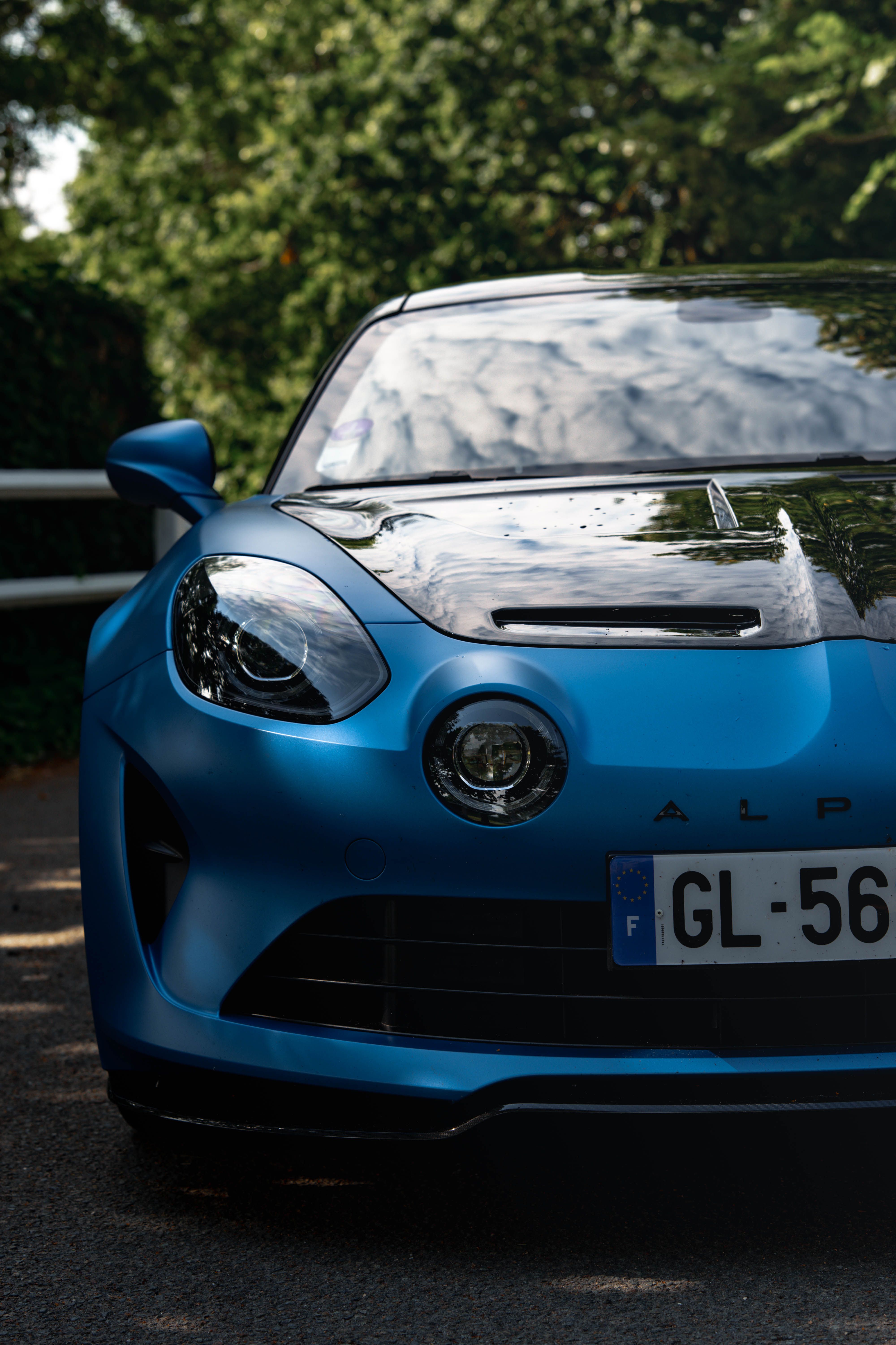 Blue Alpine A110 R Turini · Free Stock Photo