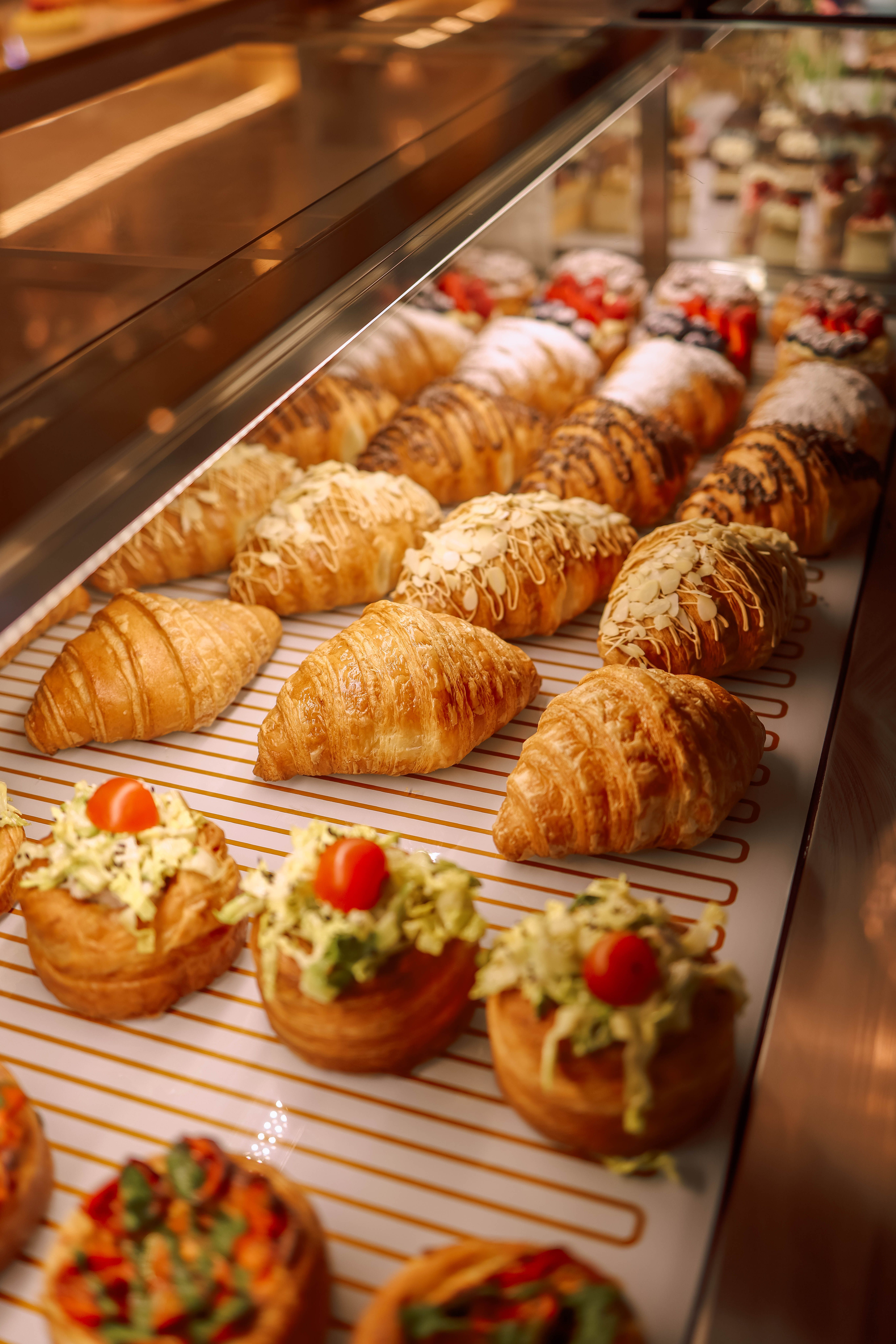 Various Types of Pastry in a Cafe · Free Stock Photo