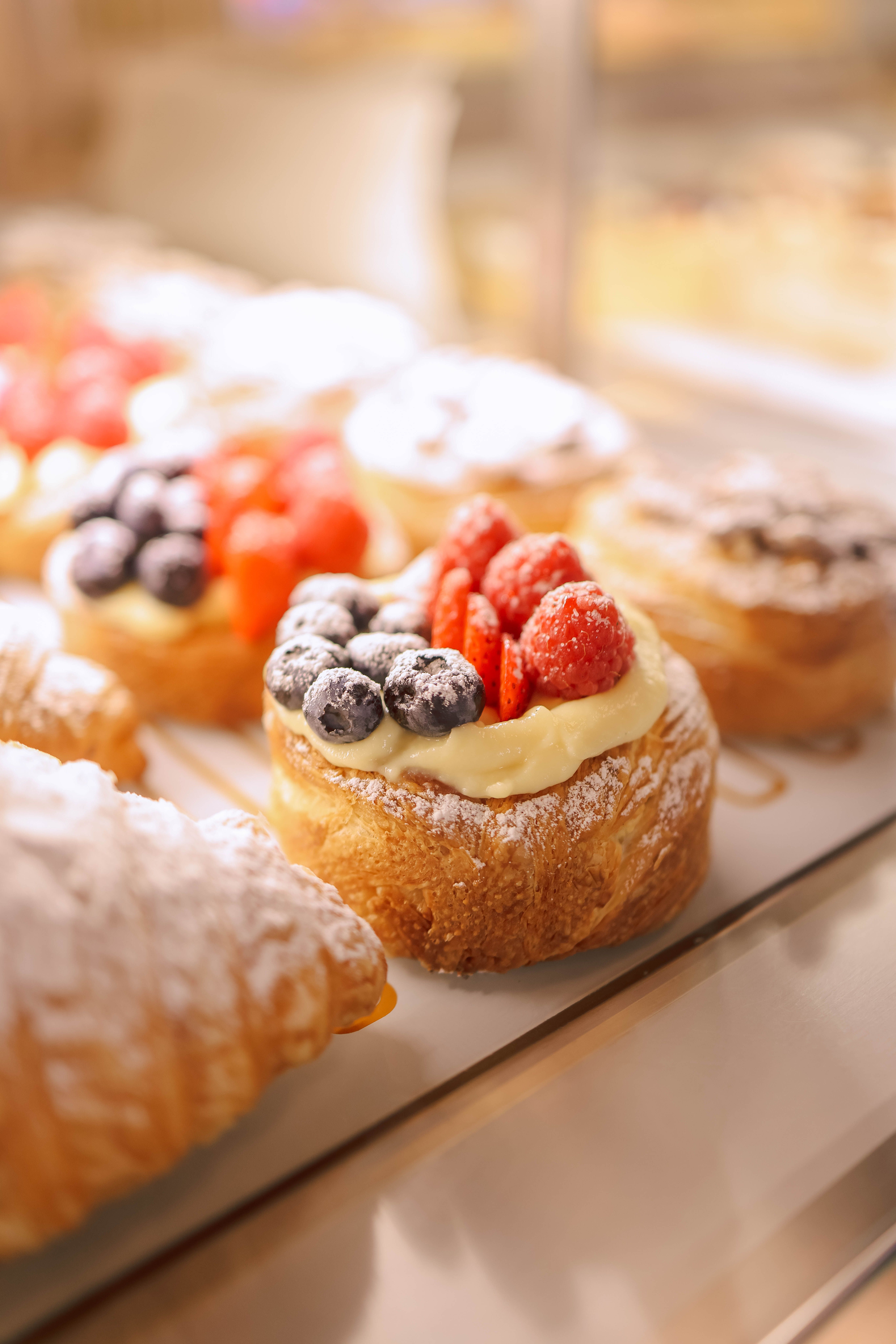 Pastries with Fruit · Free Stock Photo