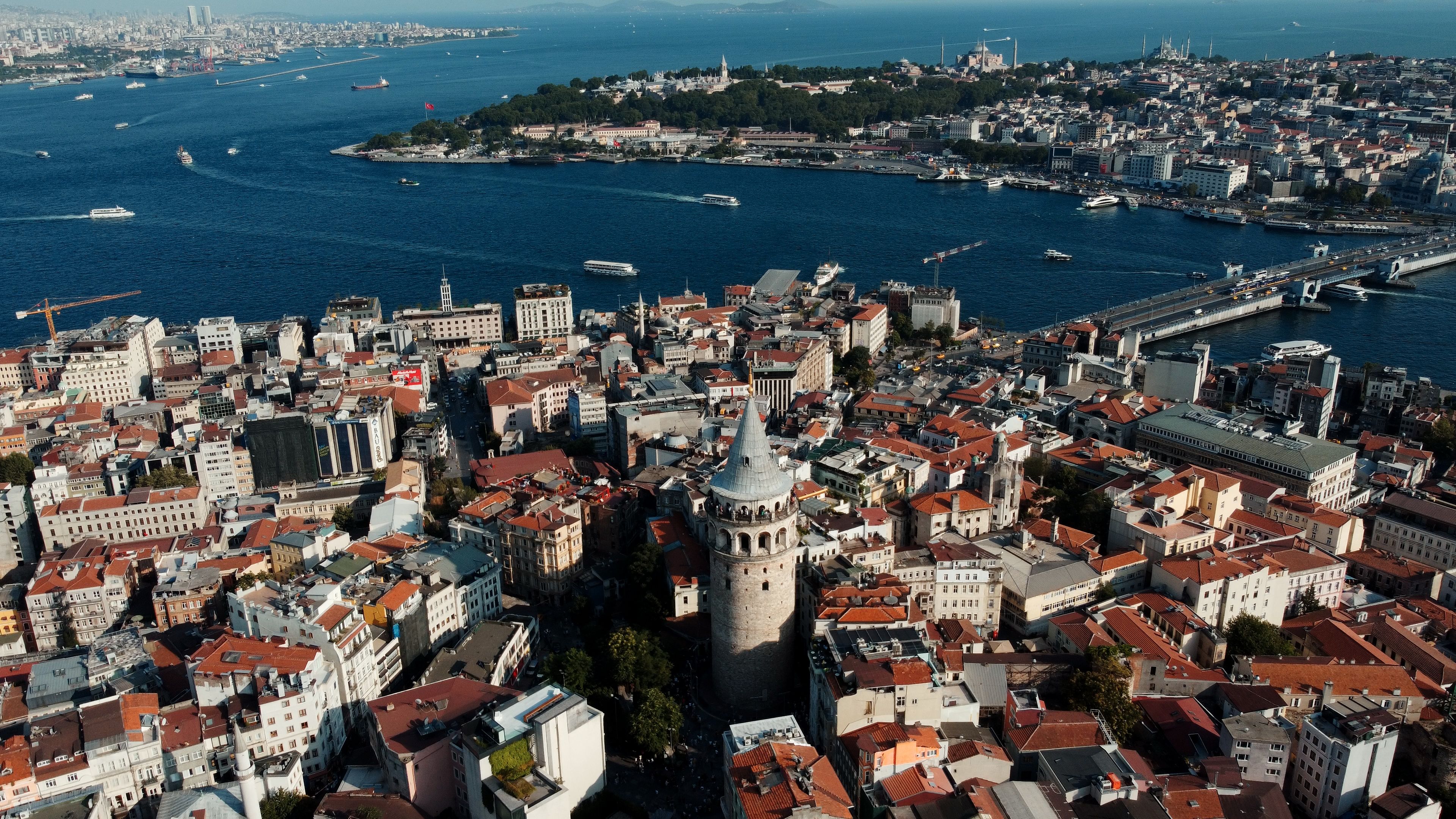 An aerial view of the city of istanbul · Free Stock Photo