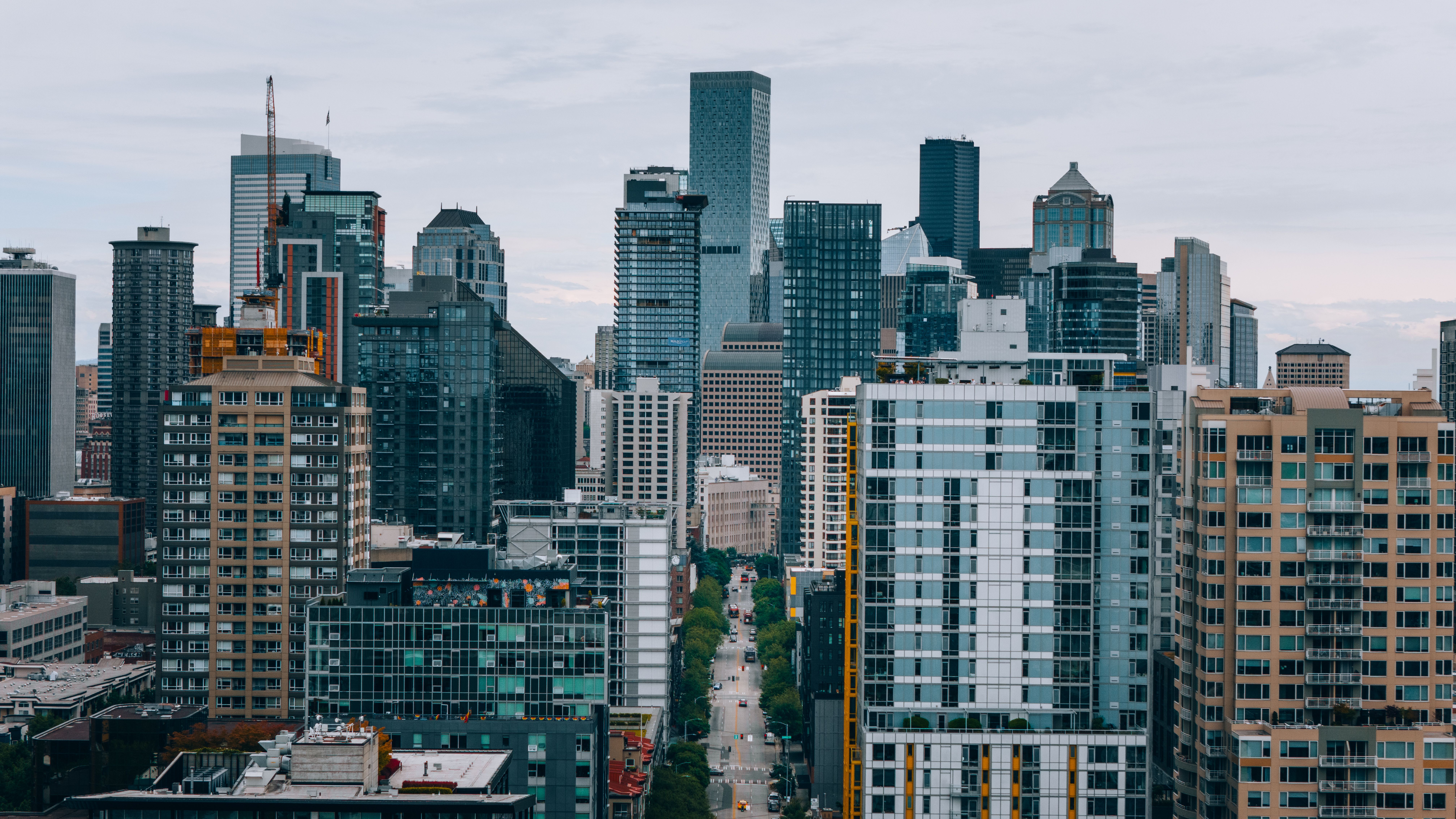 Skyline of a Modern City · Free Stock Photo