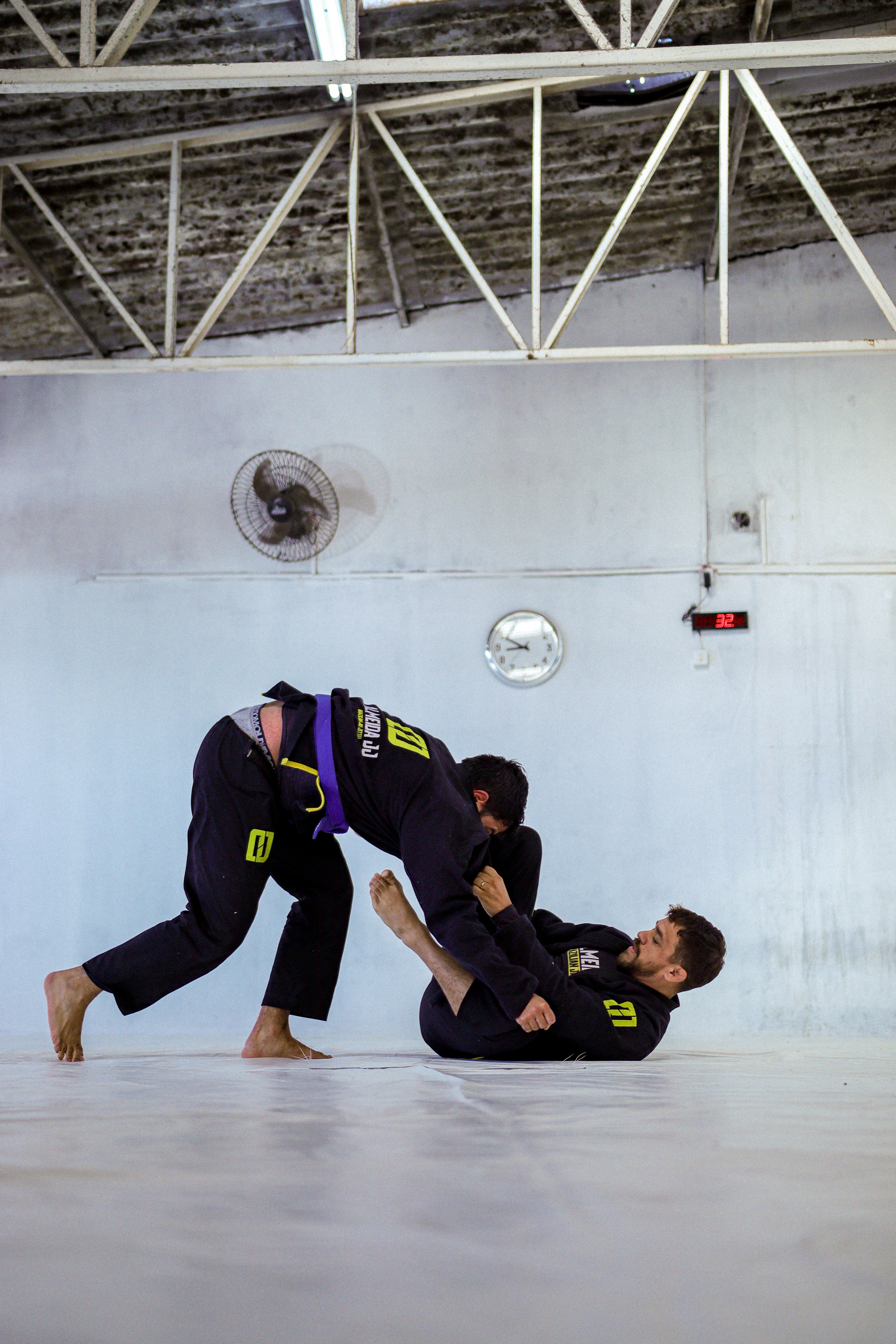 Two Men Practicing Martial Arts · Free Stock Photo