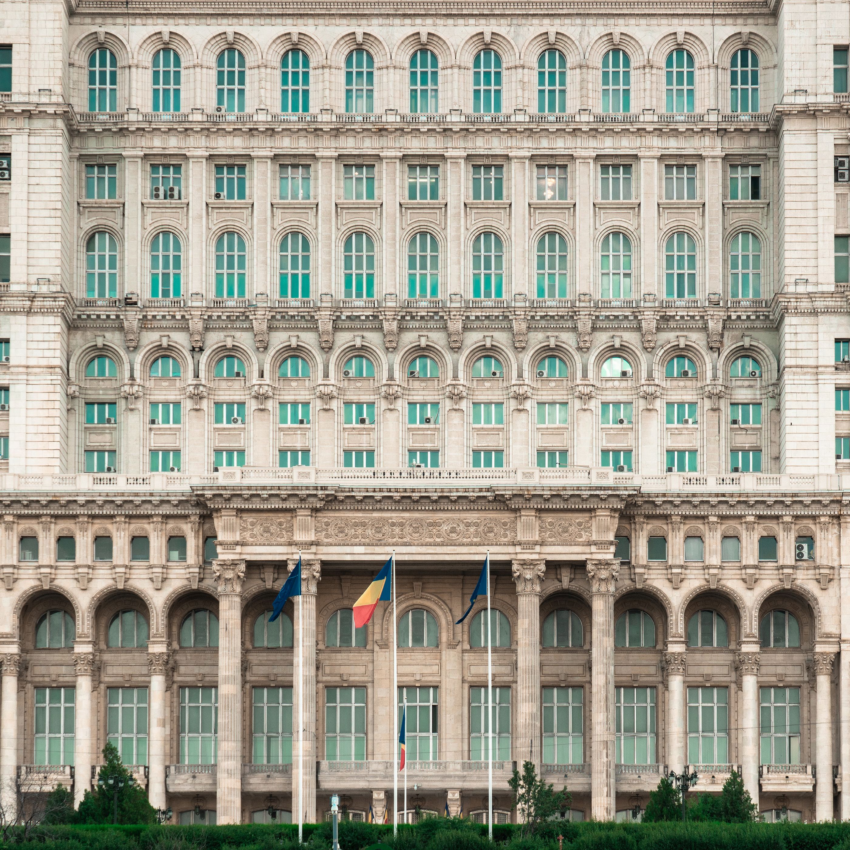Parliament Building in Bucharest in Romania · Free Stock Photo