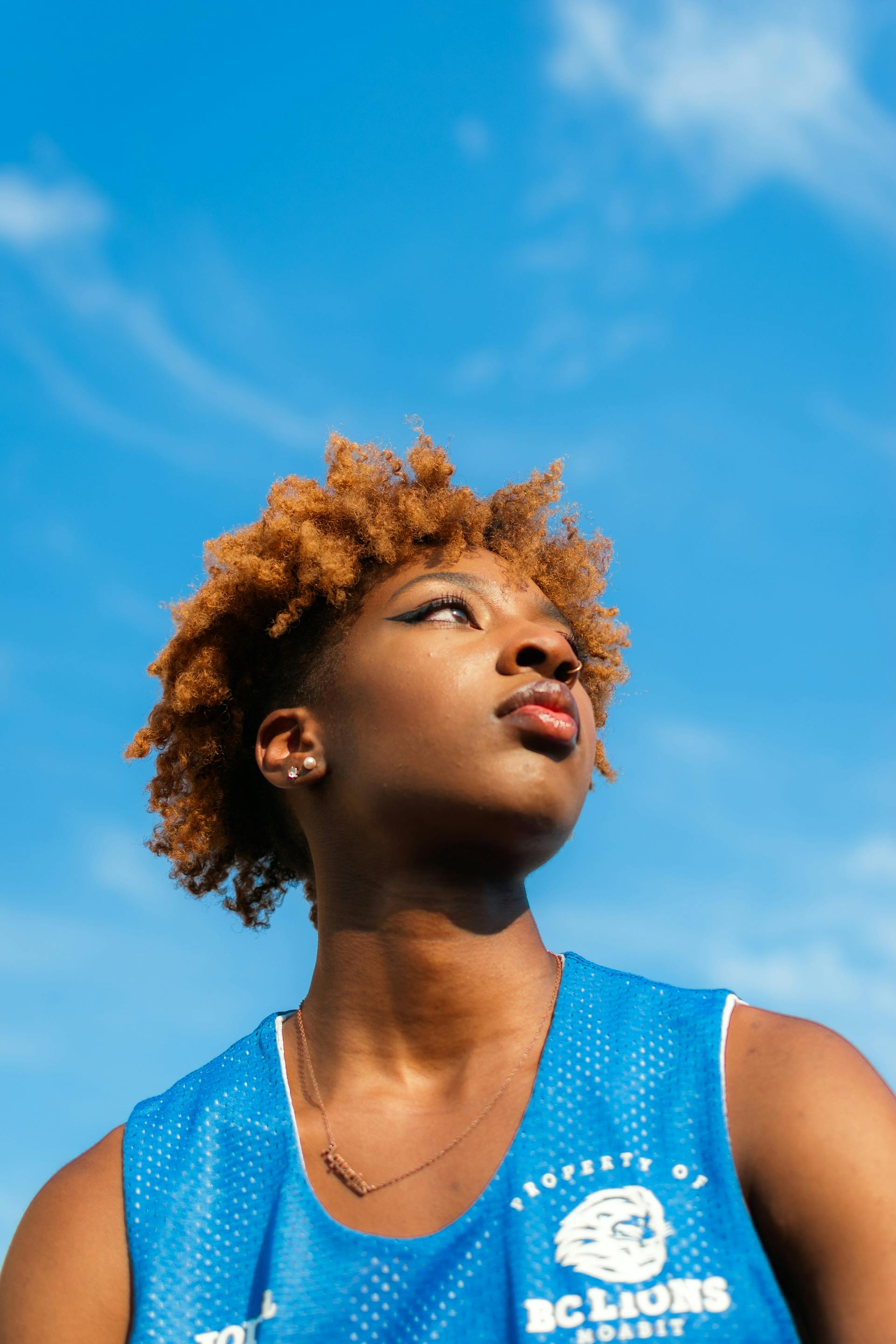 Woman Blue Sky Photos, Download The BEST Free Woman Blue Sky Stock ...