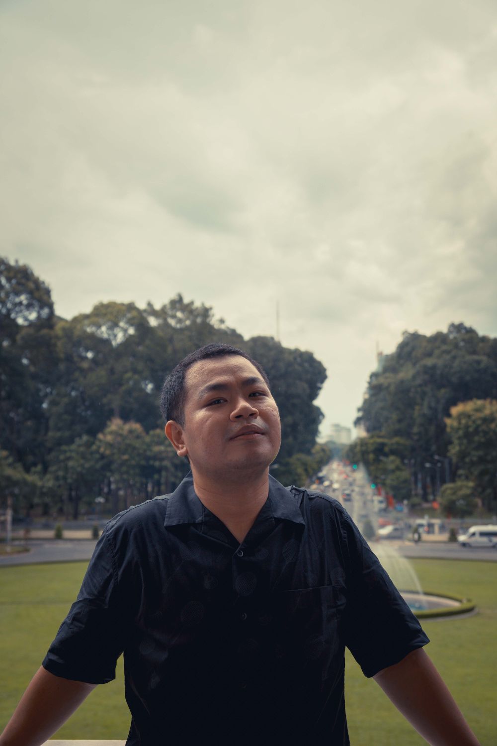 Man in Black Shirt Posing in Park in Ho Chi Minh City, Vietnam · Free ...