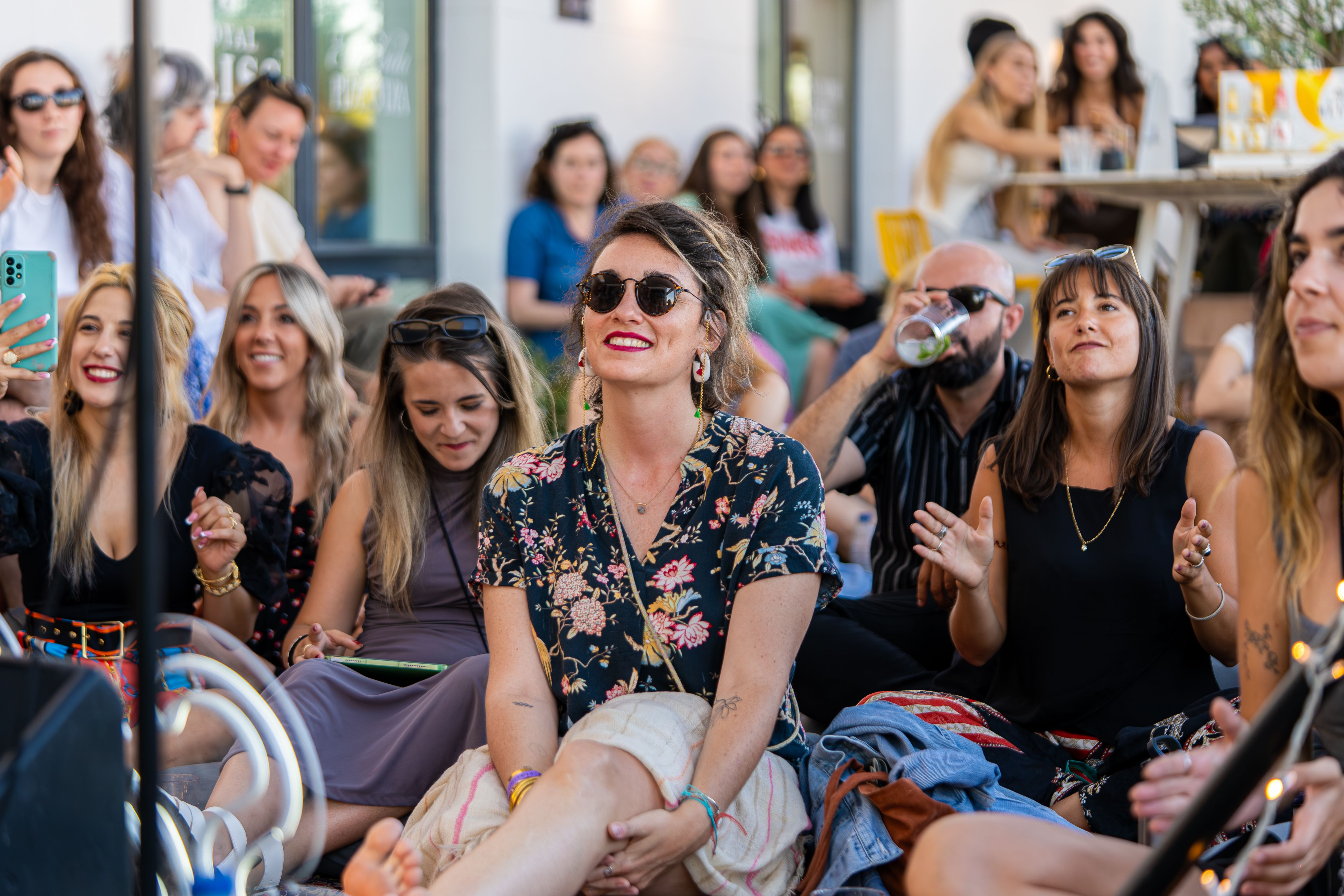 People Sitting in a Crowded Room · Free Stock Photo