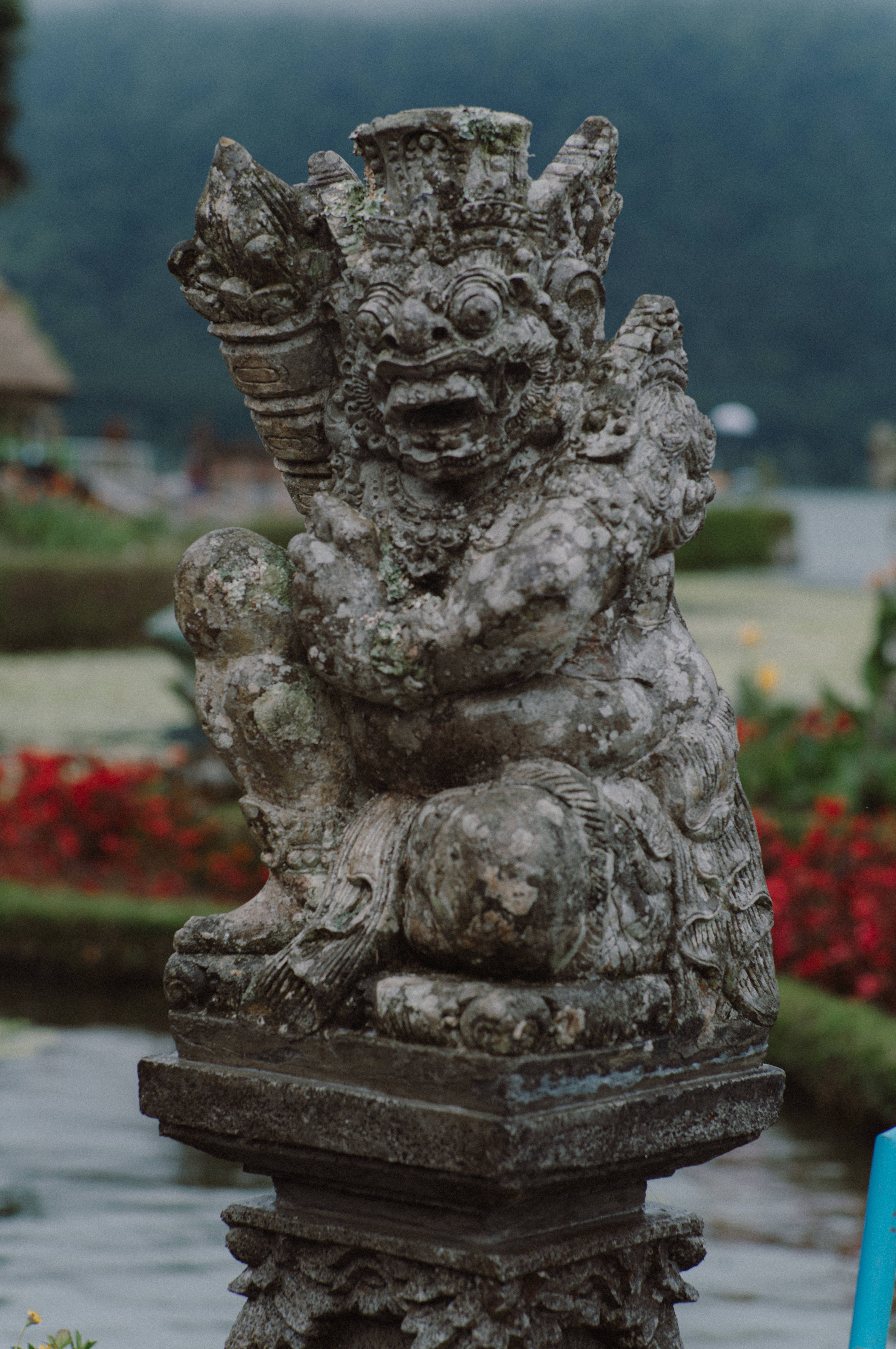 Stone Sculpture of Rangda in Pura Brata on Bali, Indonesia · Free Stock ...