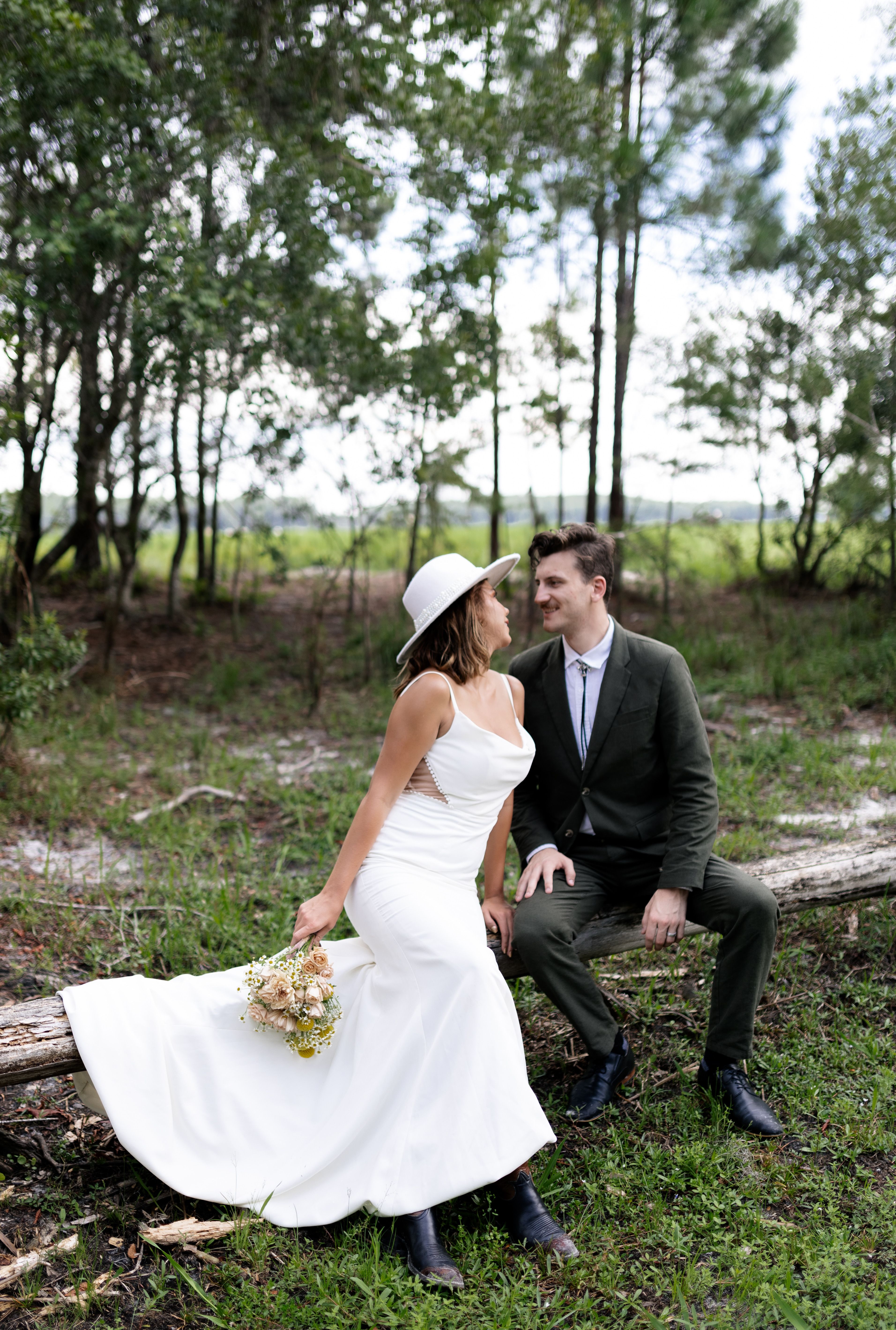 Man and Woman Taking a Prenup Photo · Free Stock Photo
