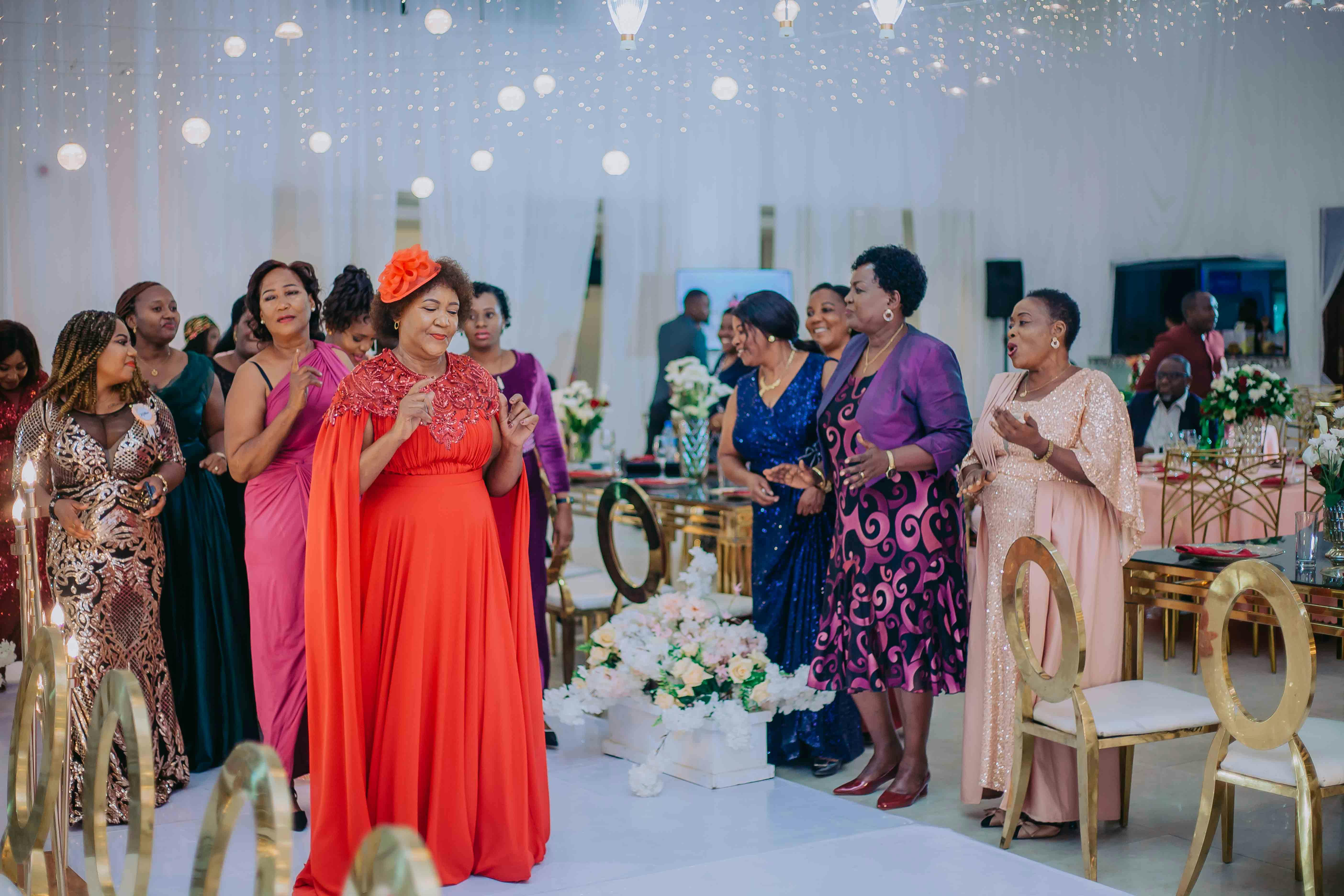 Elegant Women Dancing at a Wedding · Free Stock Photo