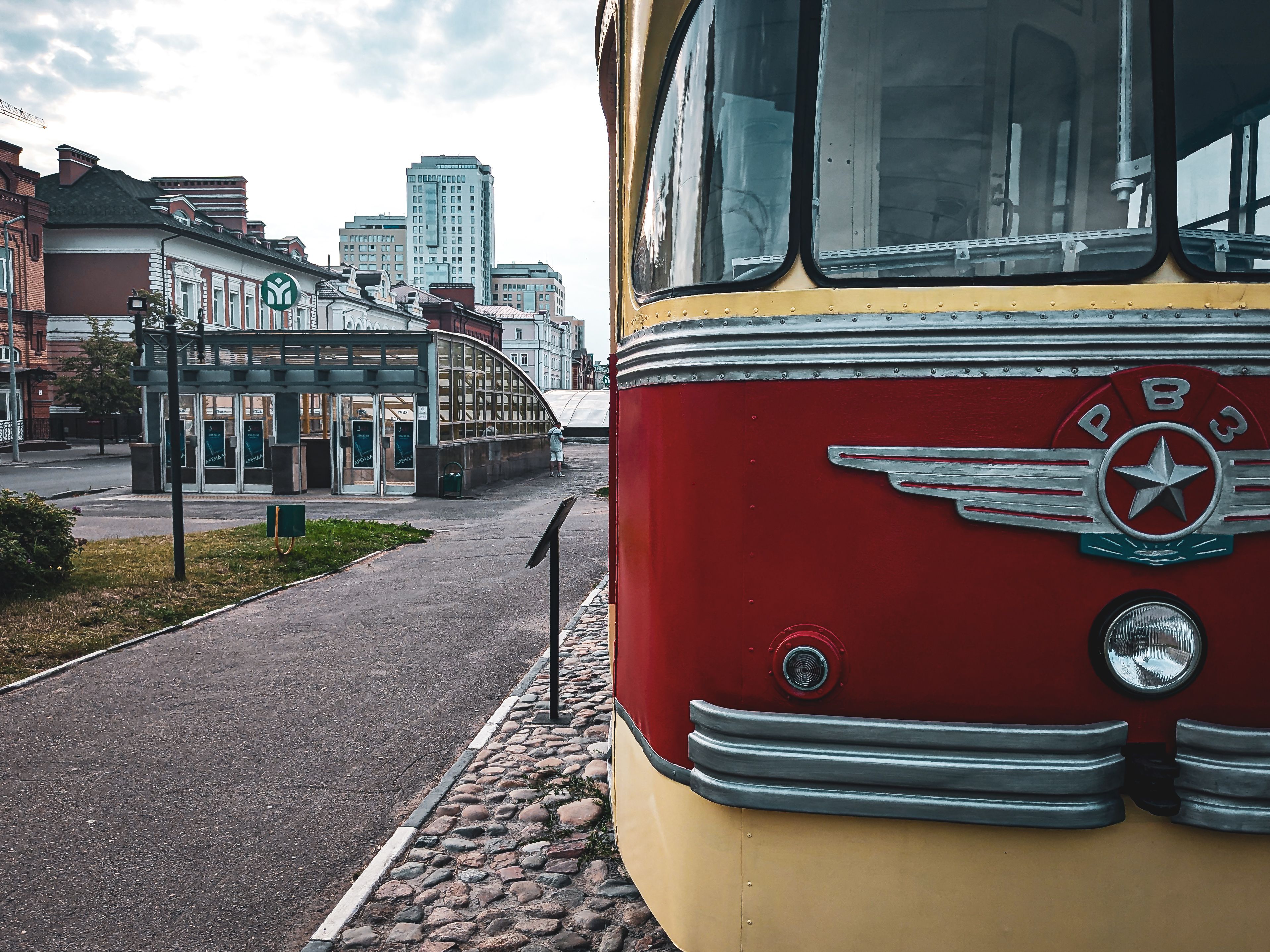 An Old Tram in a City · Free Stock Photo