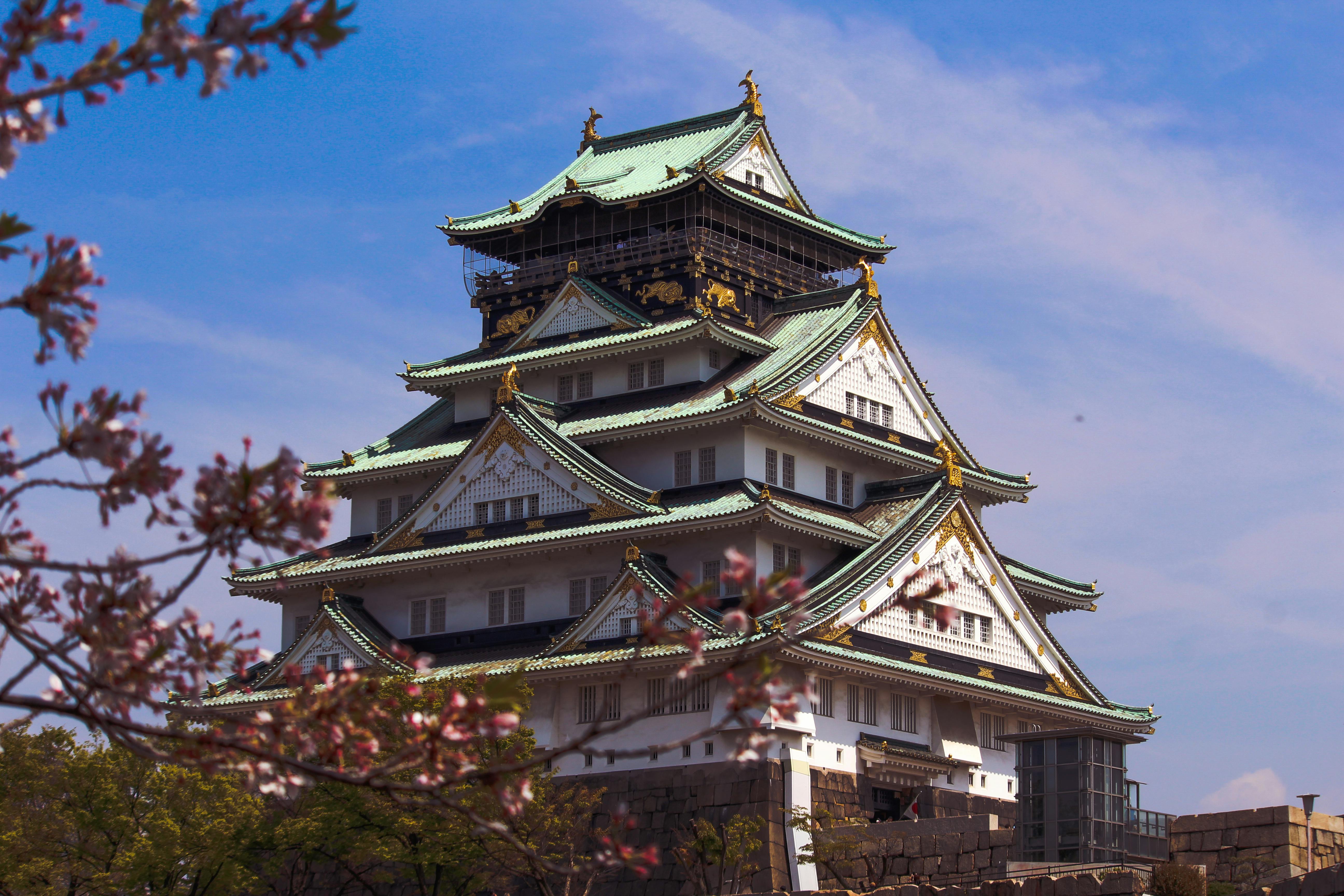Reconstructed Osaka Castle Museum · Free Stock Photo