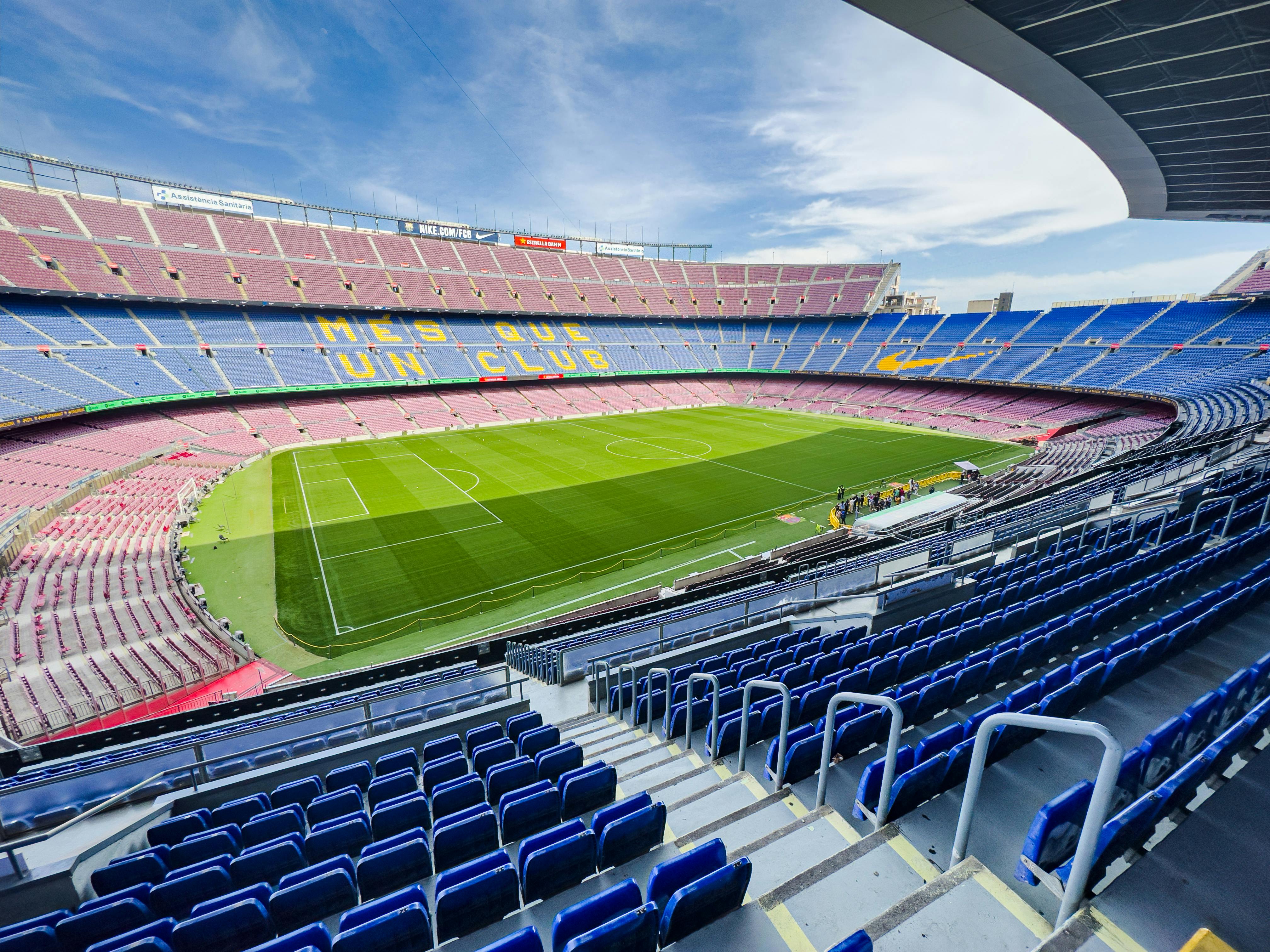 The Camp Nou Stadium in Barcelona · Free Stock Photo