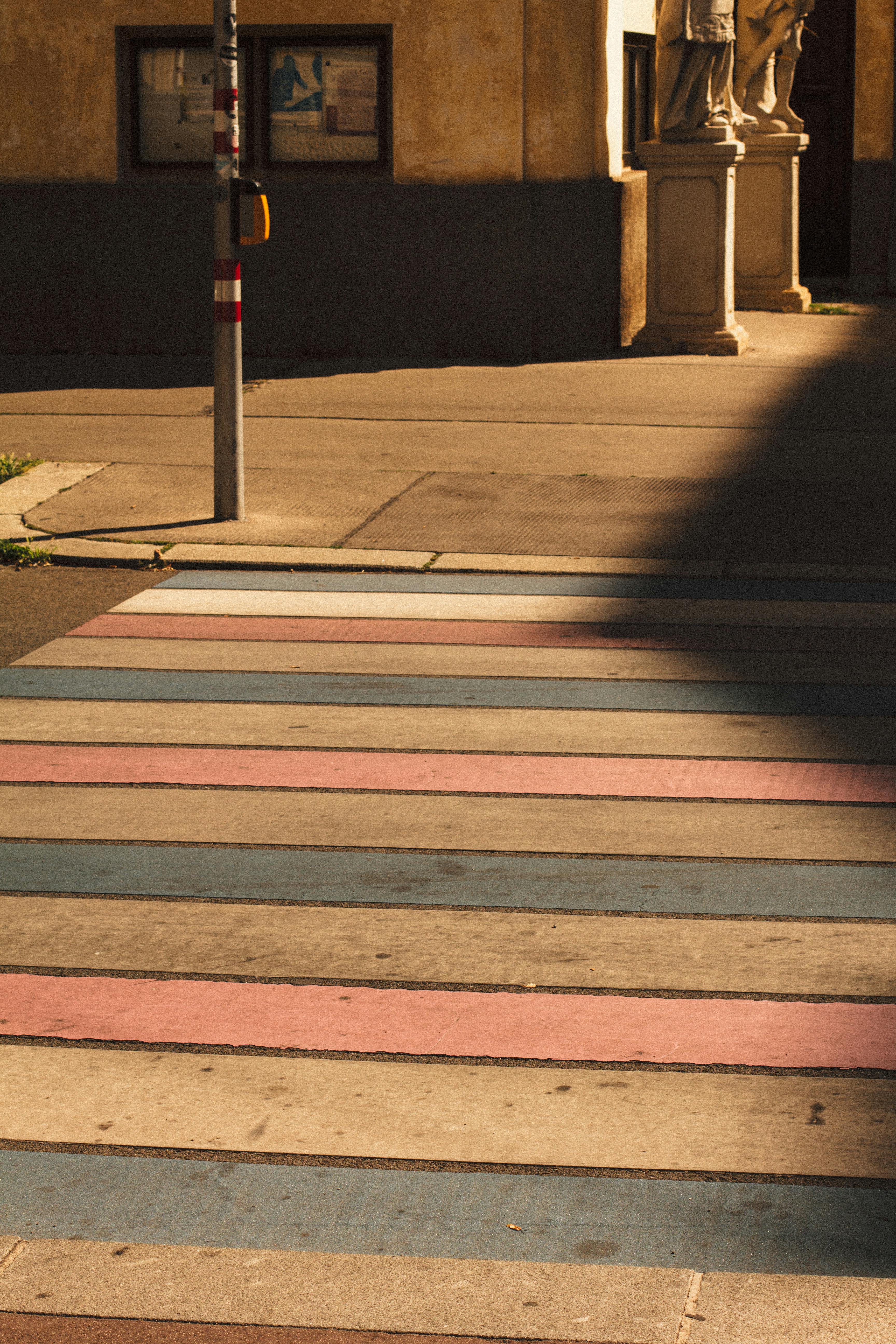 pride crosswalk · Free Stock Photo