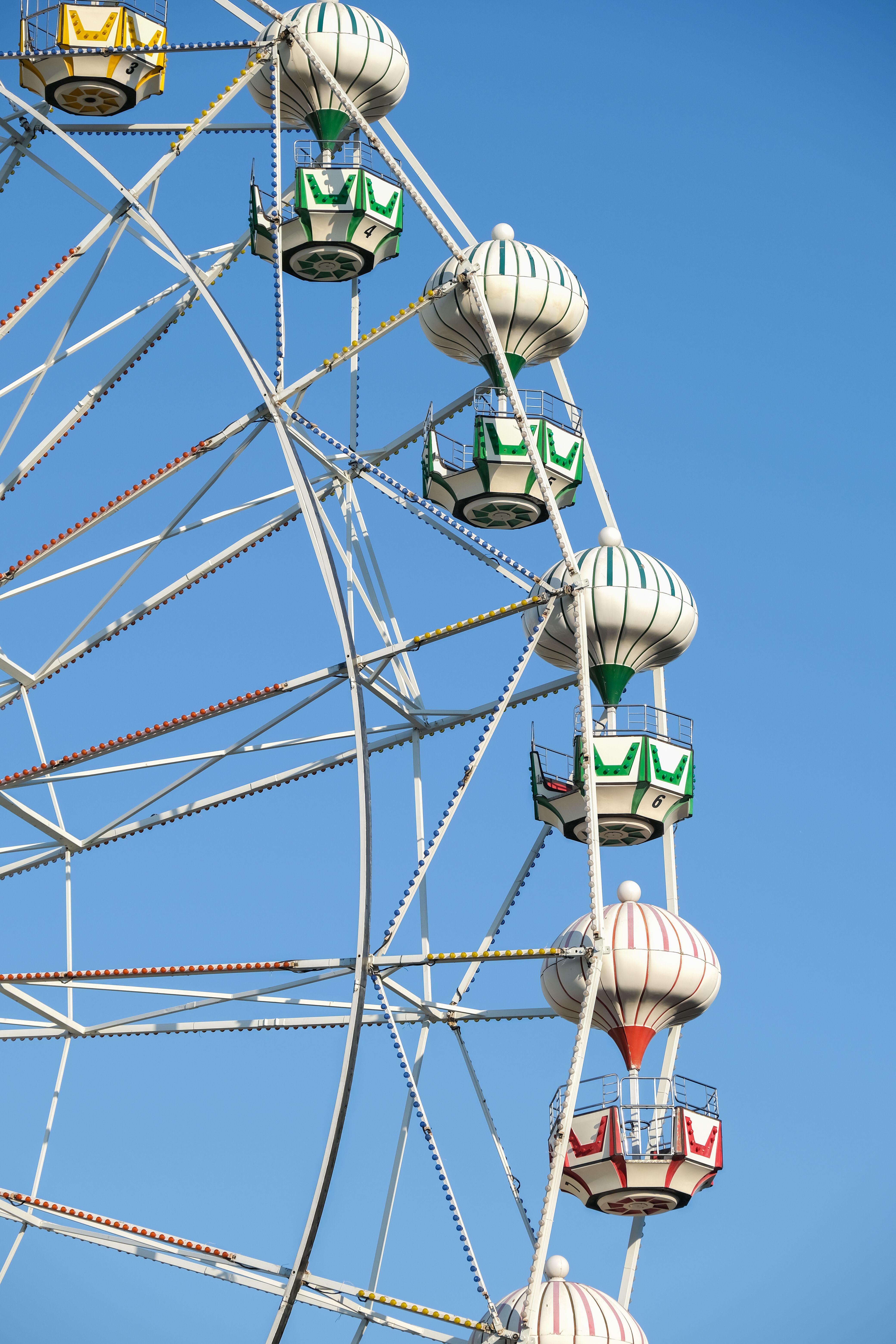 Blue Ferries Wheel · Free Stock Photo