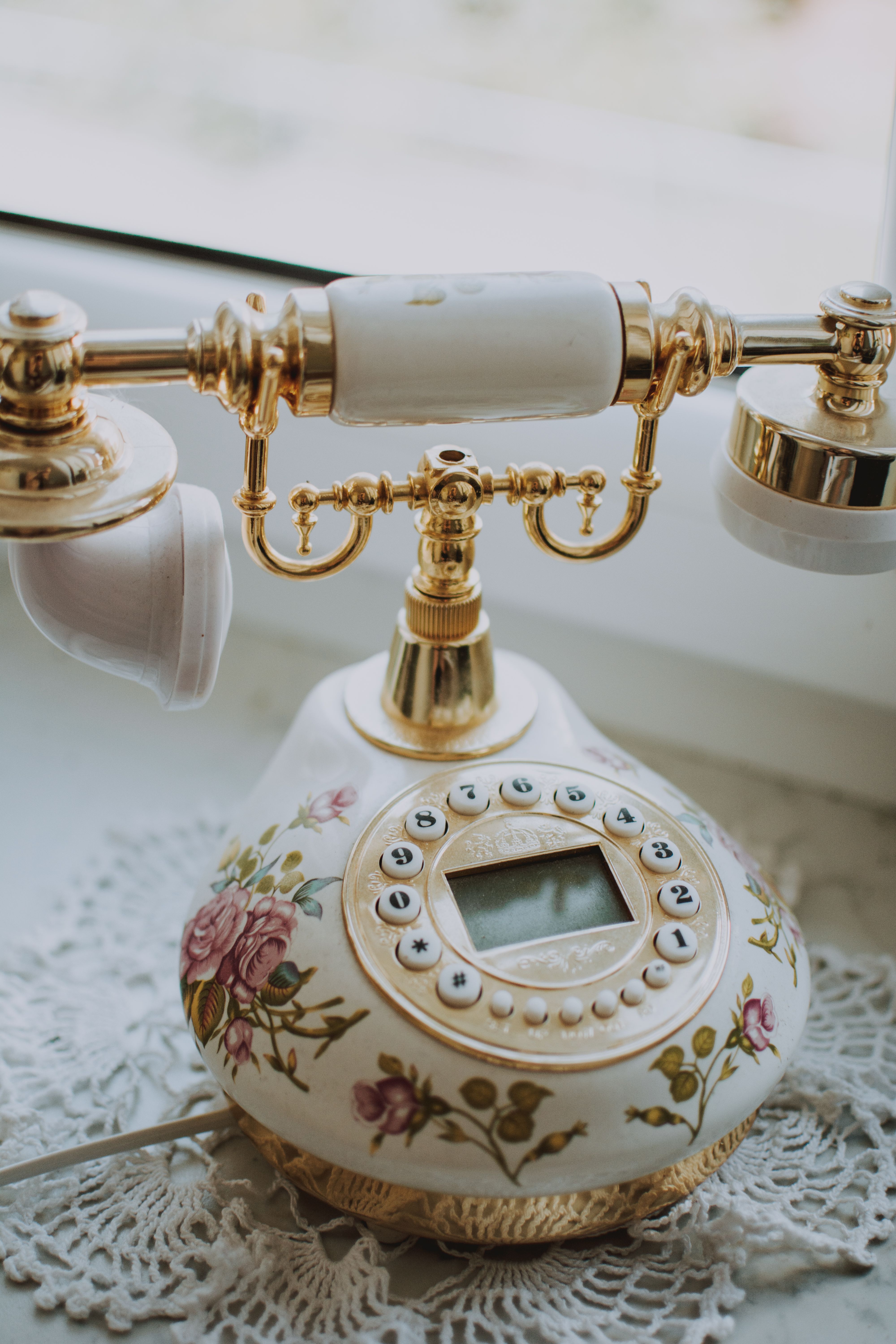 White Telephone · Free Stock Photo
