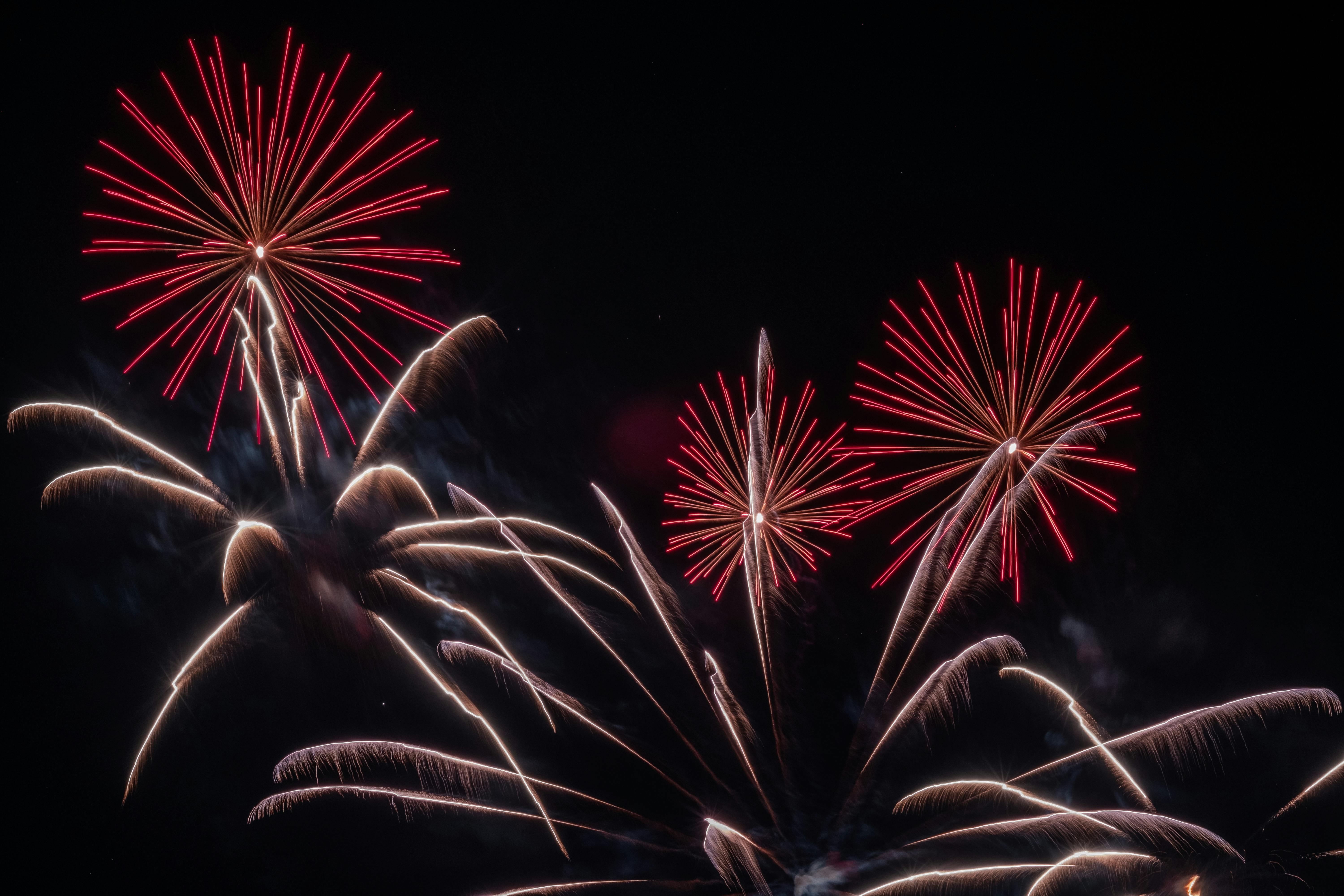 Two Fireworks · Free Stock Photo