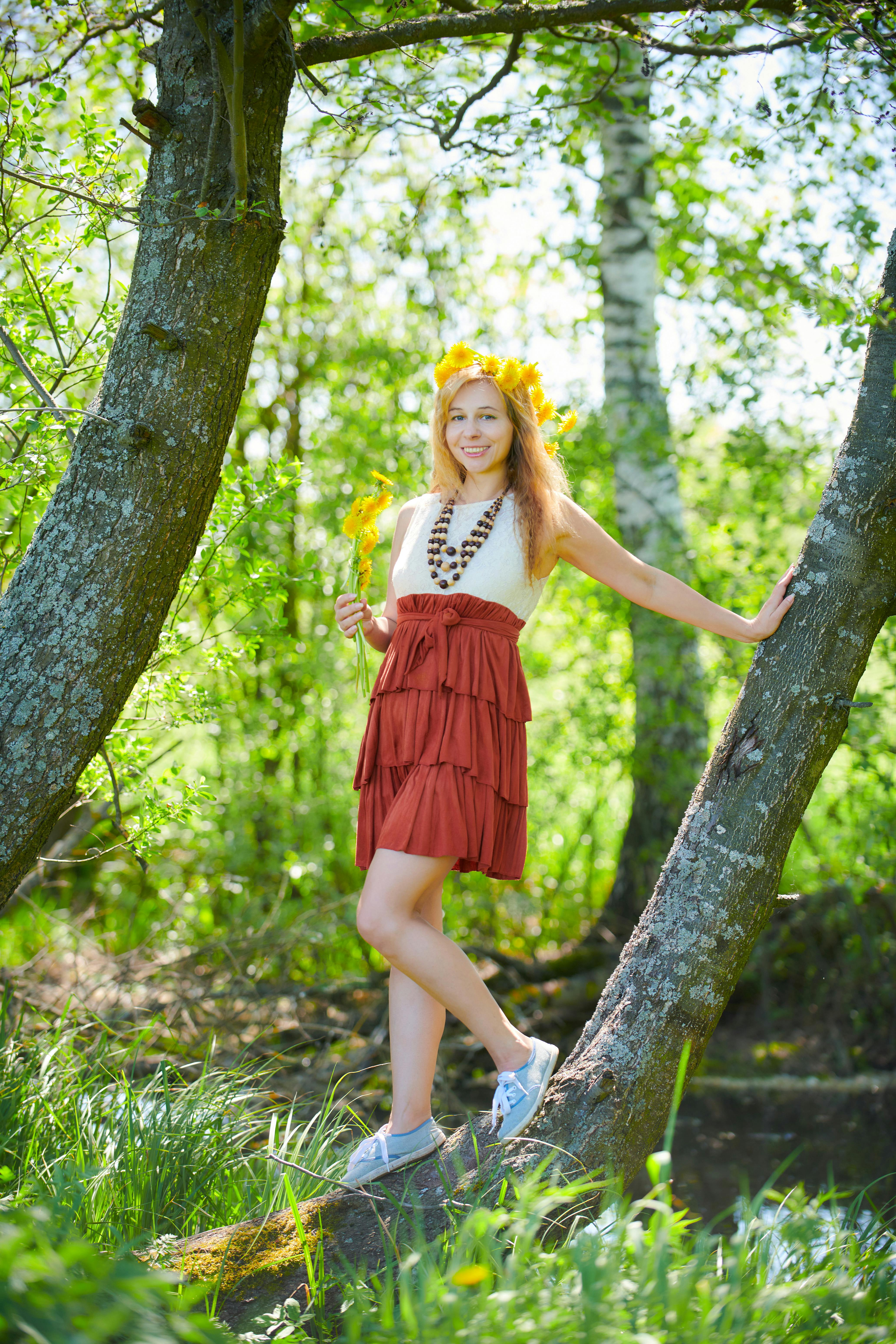 Rust Red Dress Photos, Download The BEST Free Rust Red Dress Stock ...