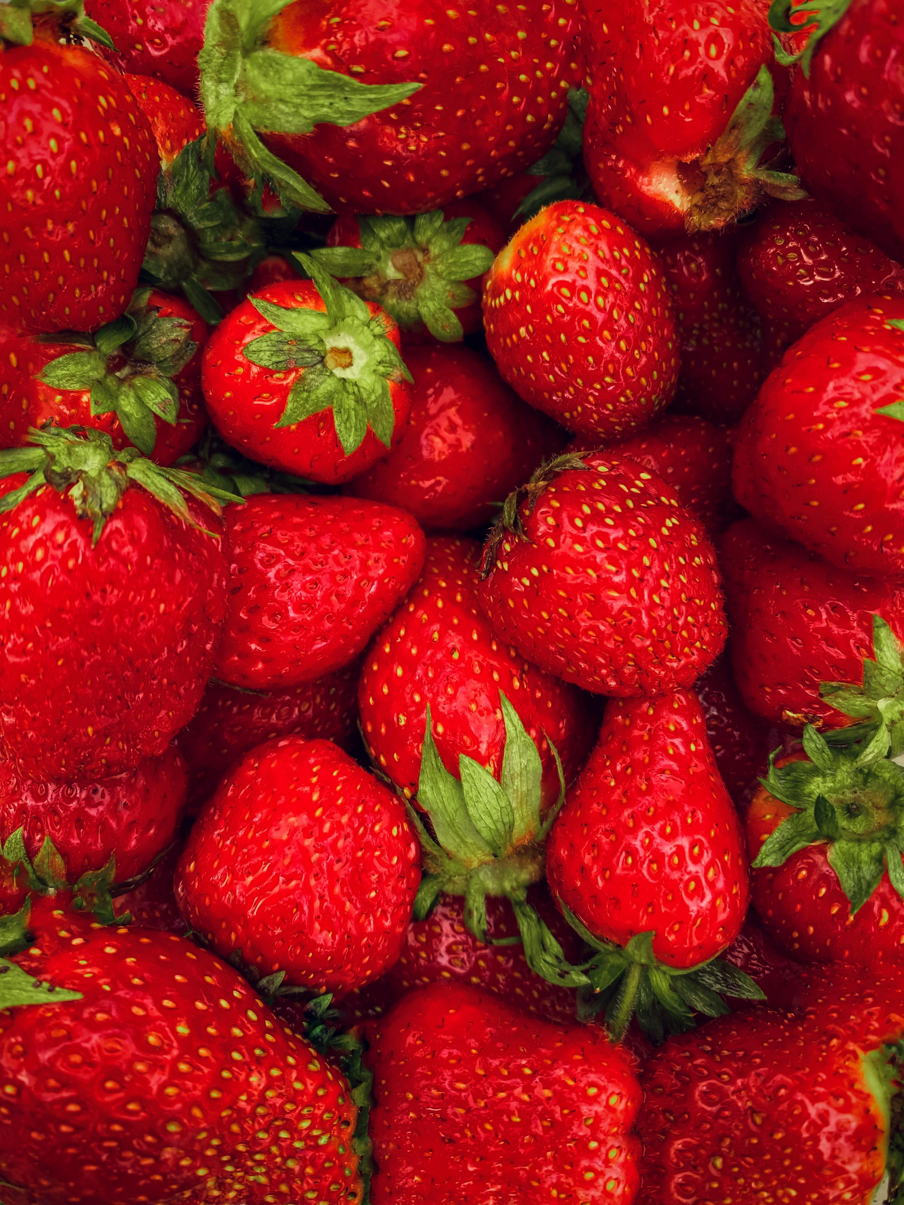 Close-up of Strawberries · Free Stock Photo