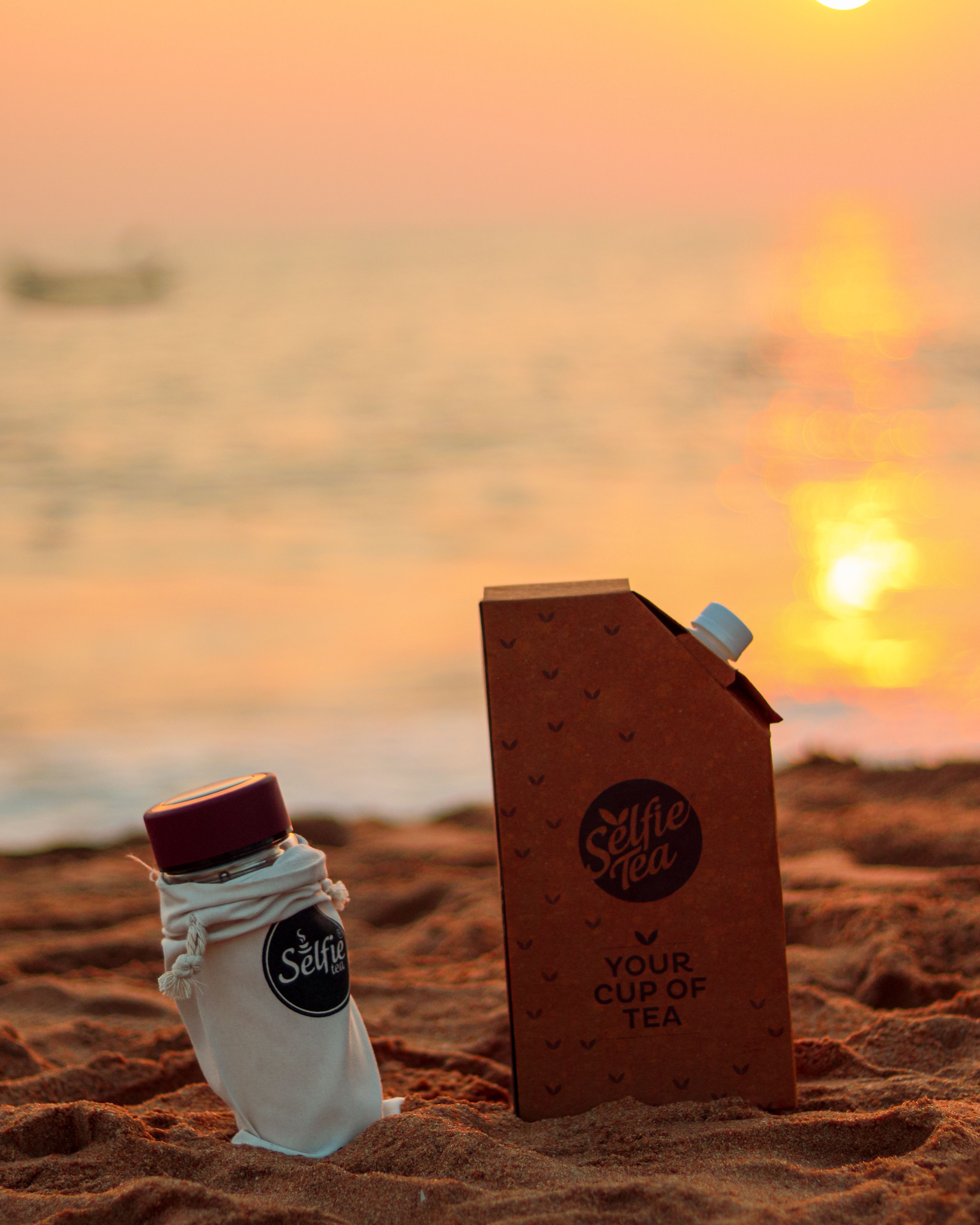 Product Photoshoot For Selfie Tea · Free Stock Photo
