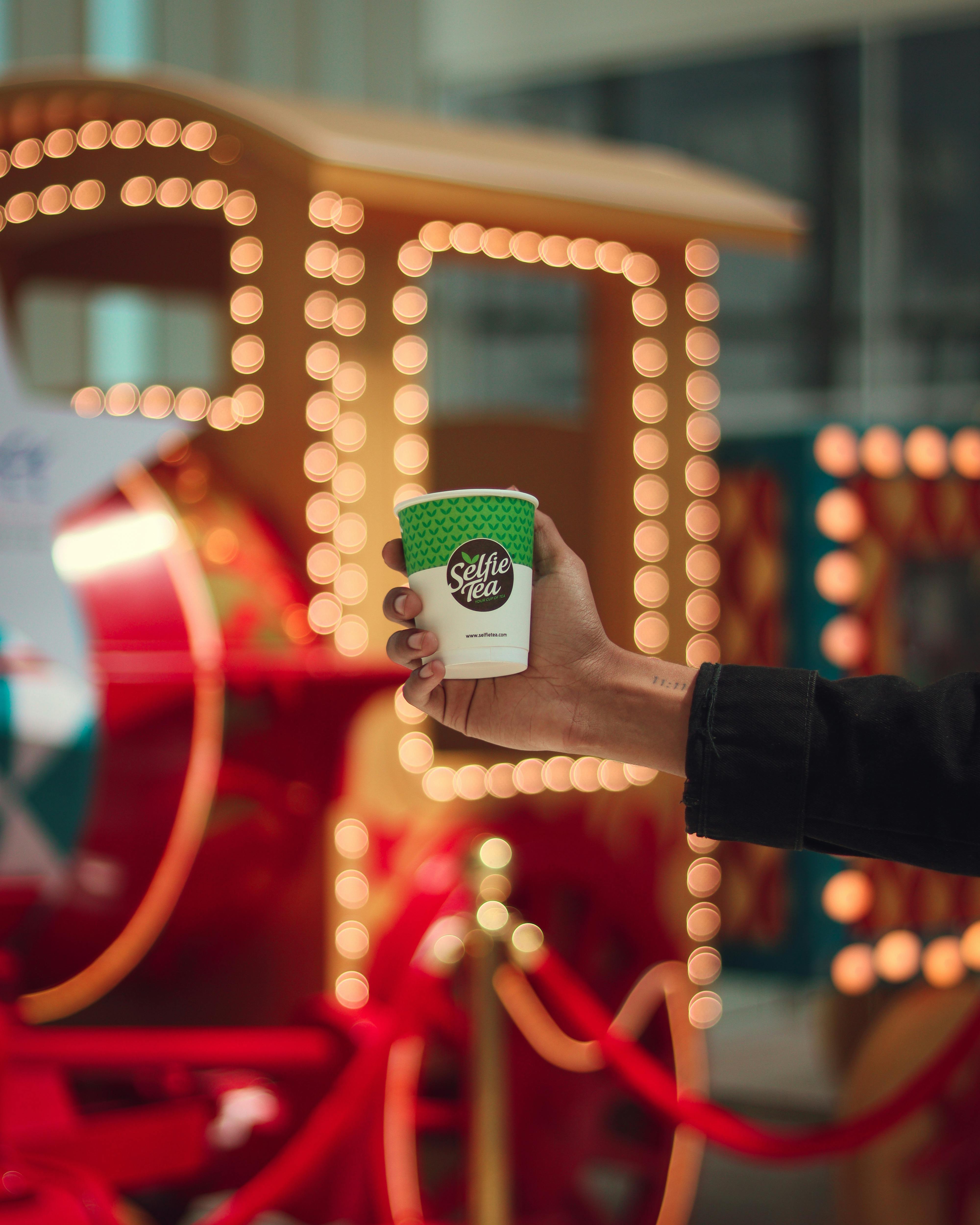 Product Photoshoot For Selfie Tea · Free Stock Photo