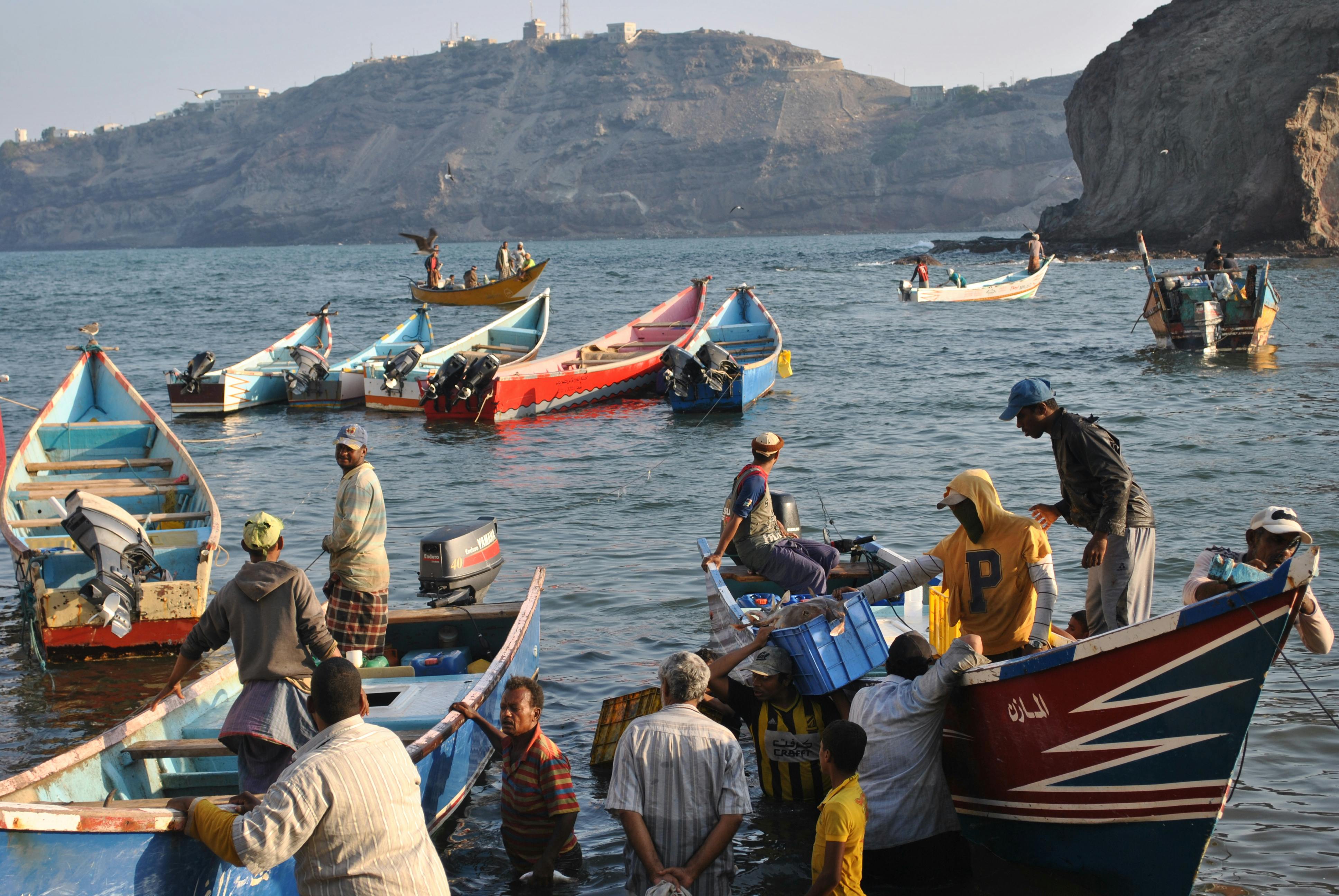 Fishing boats in the port of sfax · Free Stock Photo