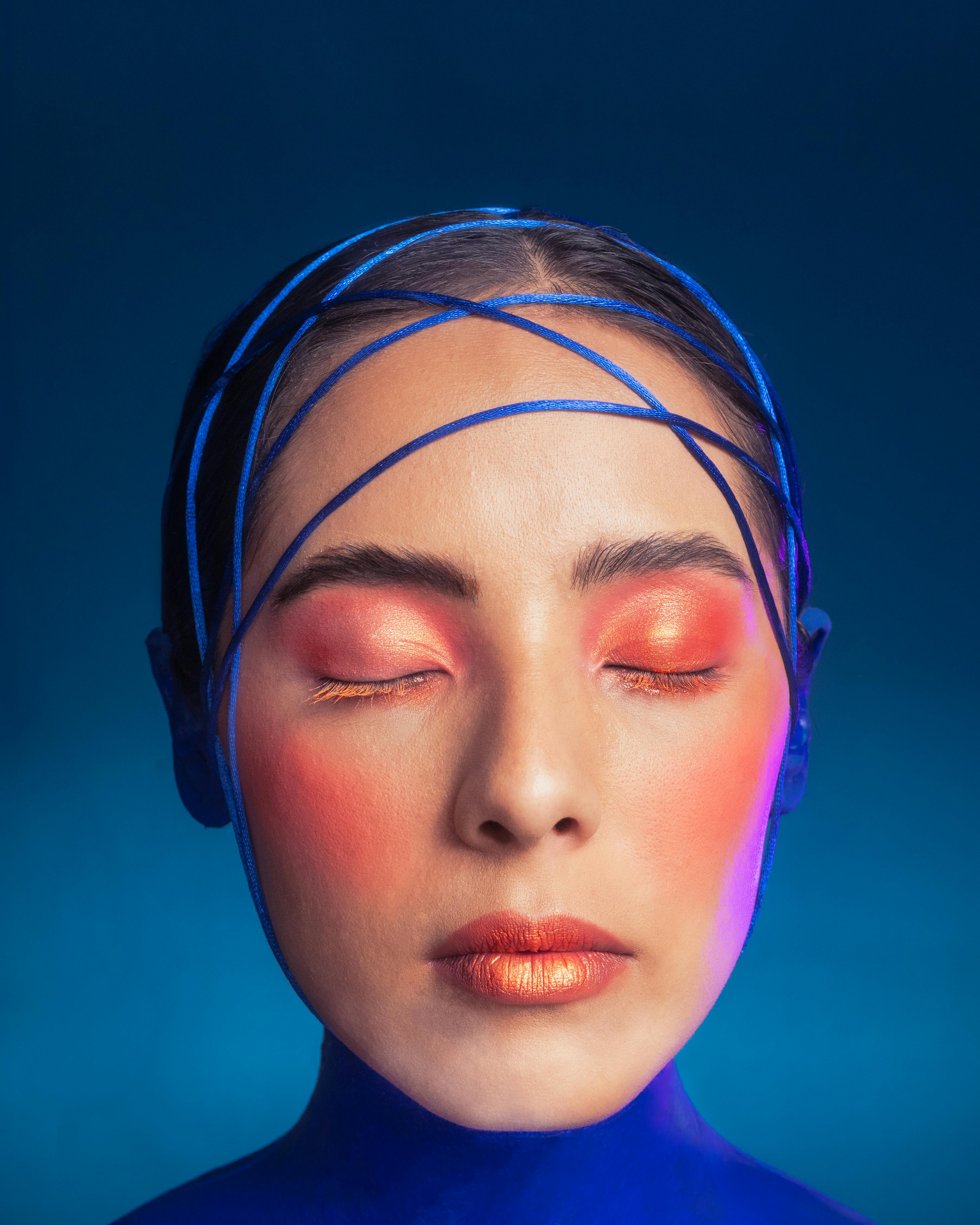 Person Colorful Face Paint · Free Stock Photo