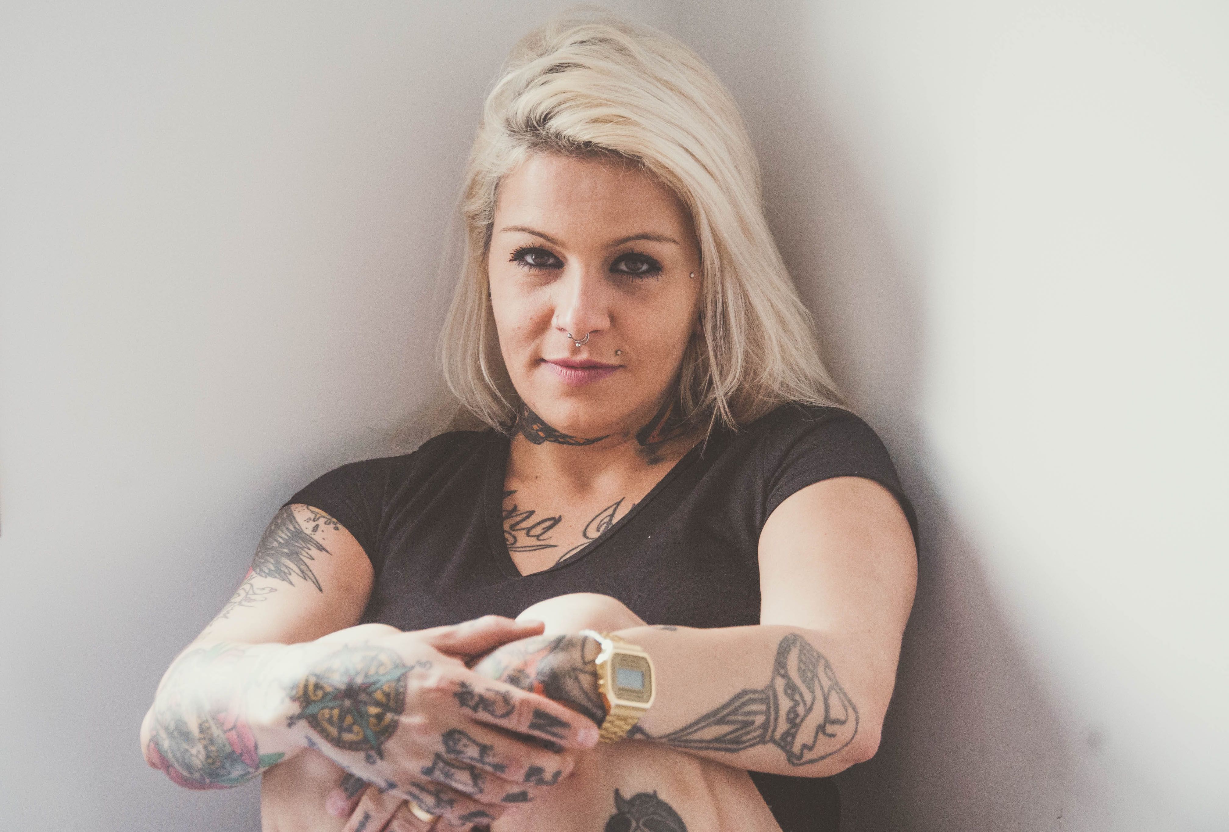Woman With Piercings Photos, Download The BEST Free Woman With ...