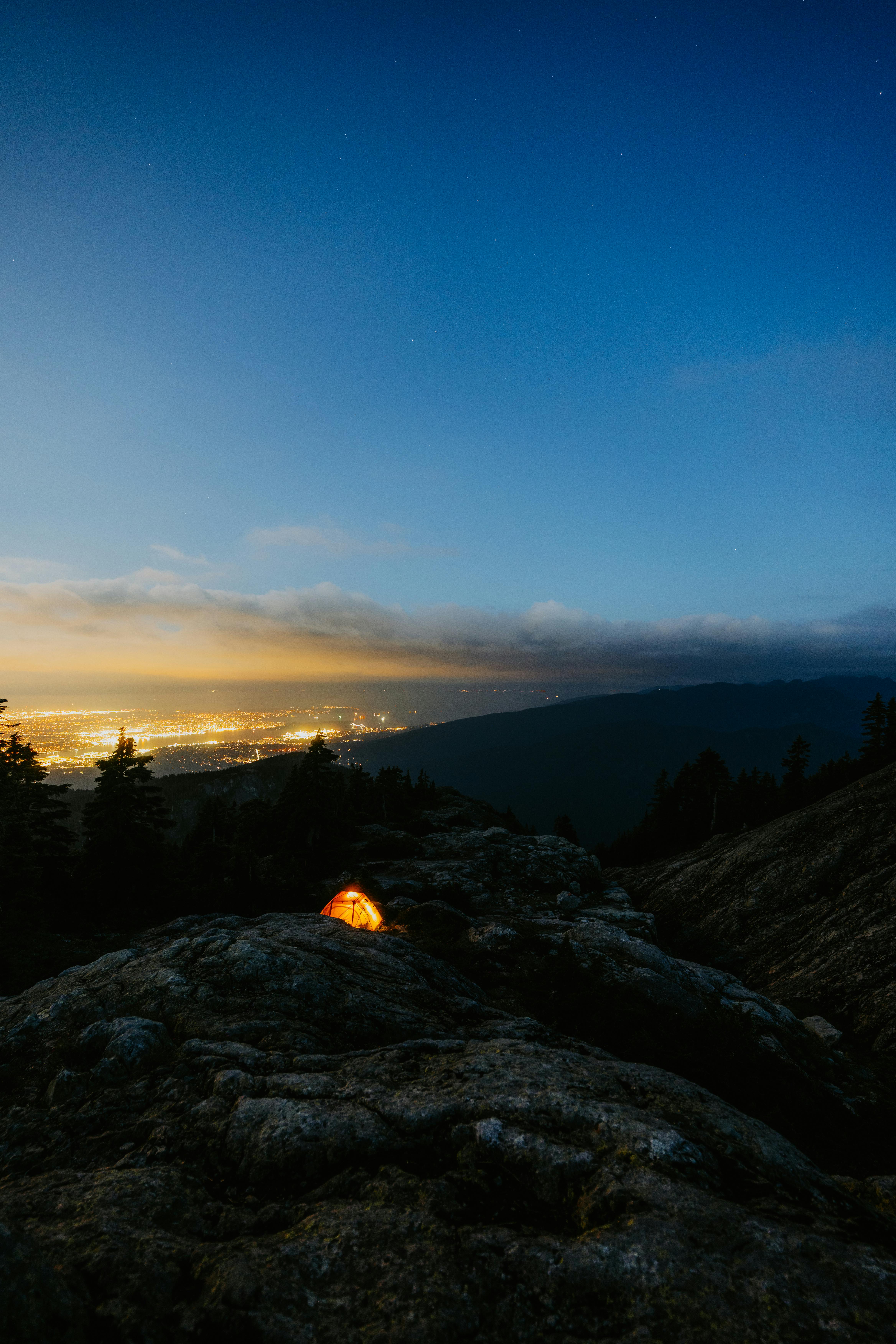 Photo of Tent in Forest · Free Stock Photo