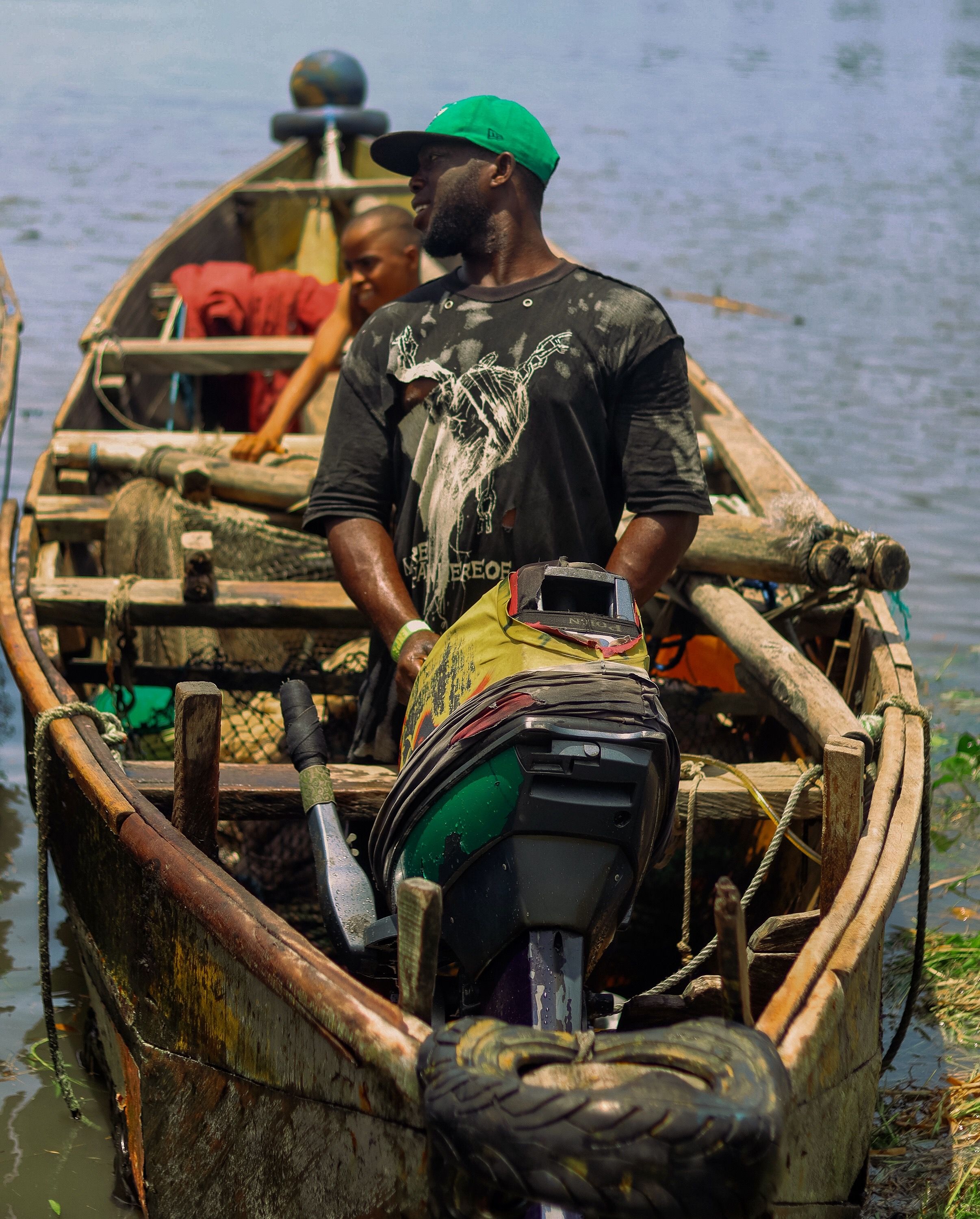 Fisherman On Boat · Free Stock Photo
