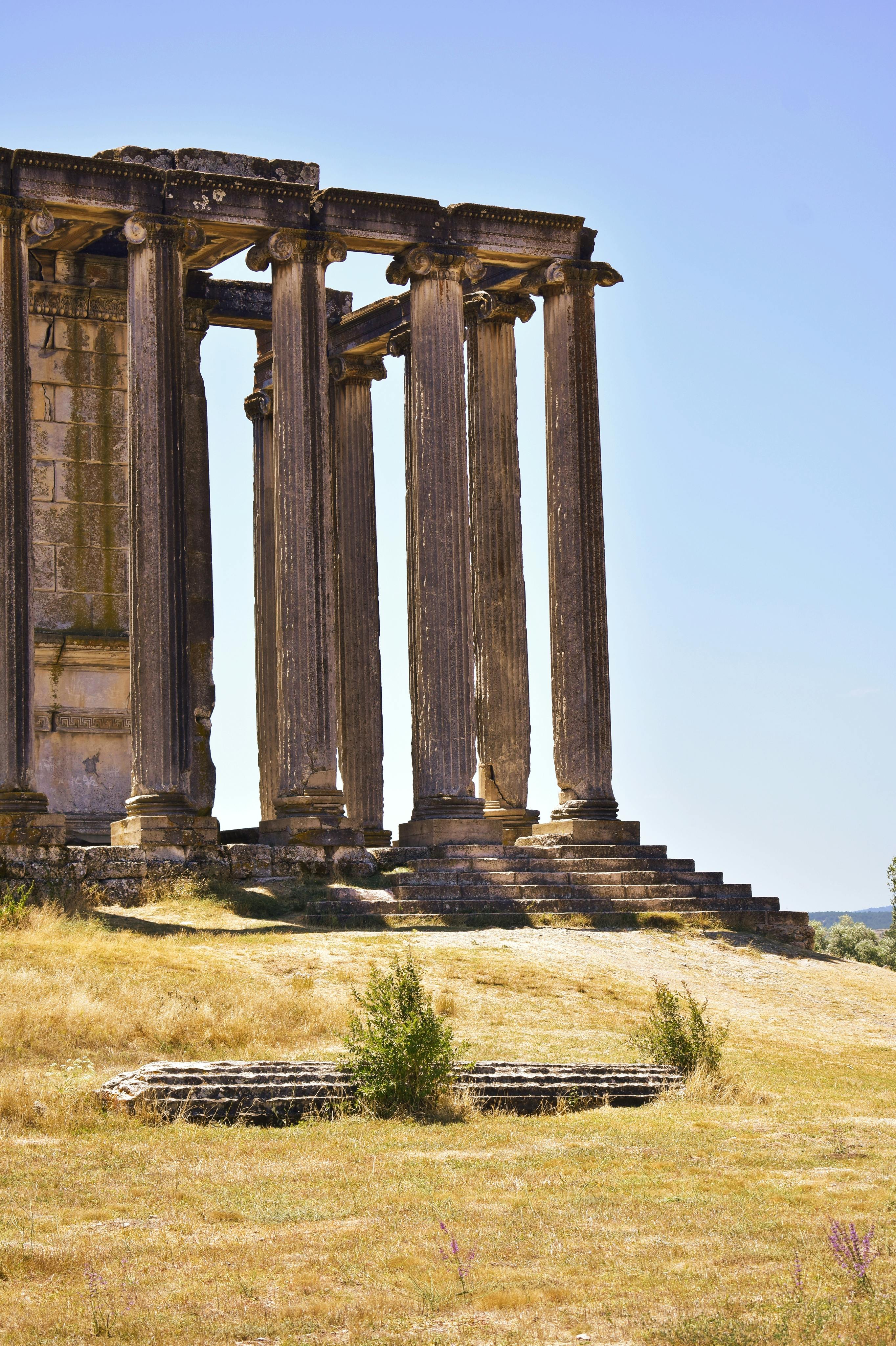 Row of Concrete Column · Free Stock Photo