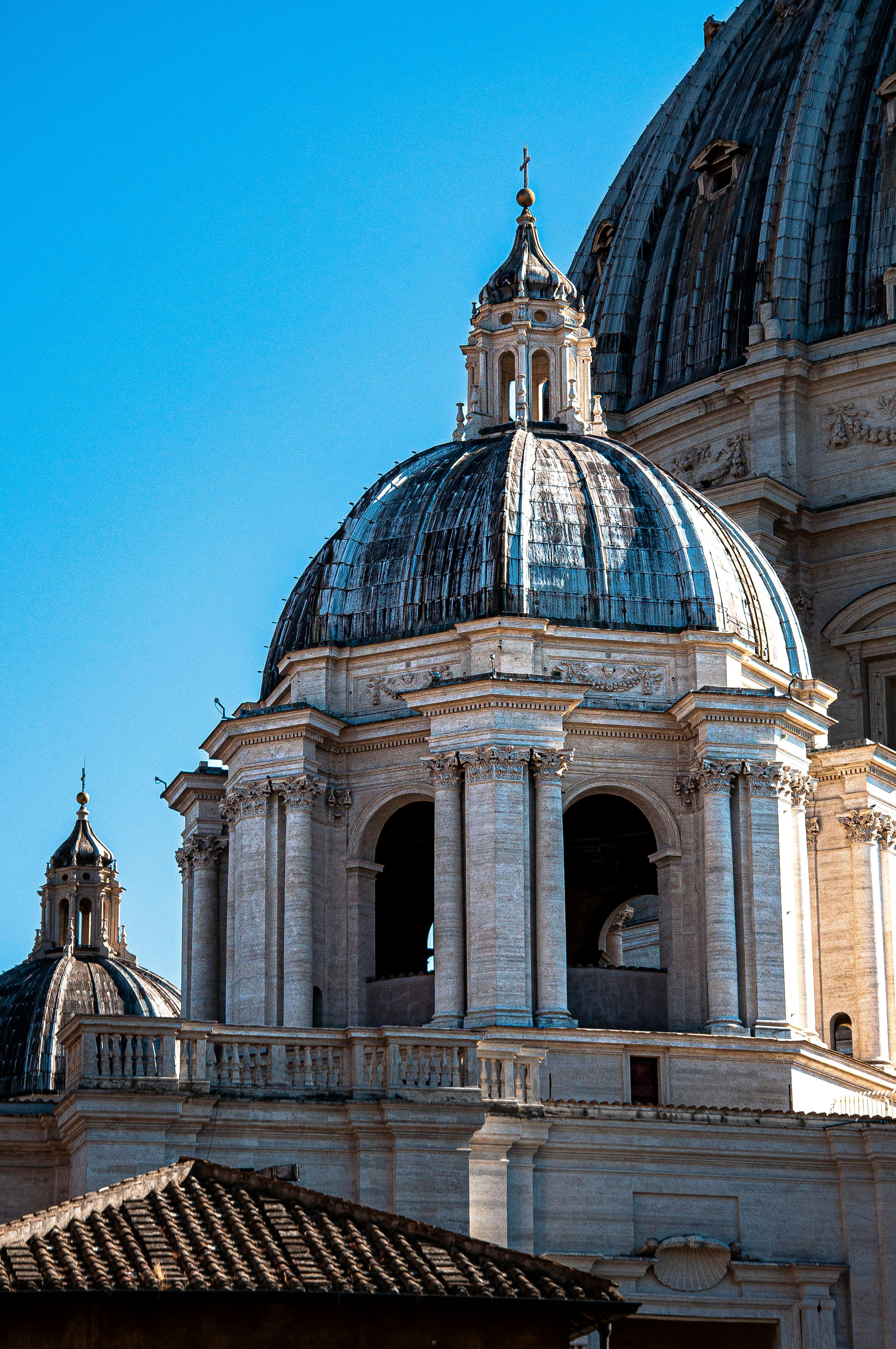 Black Yellow and White Dome · Free Stock Photo