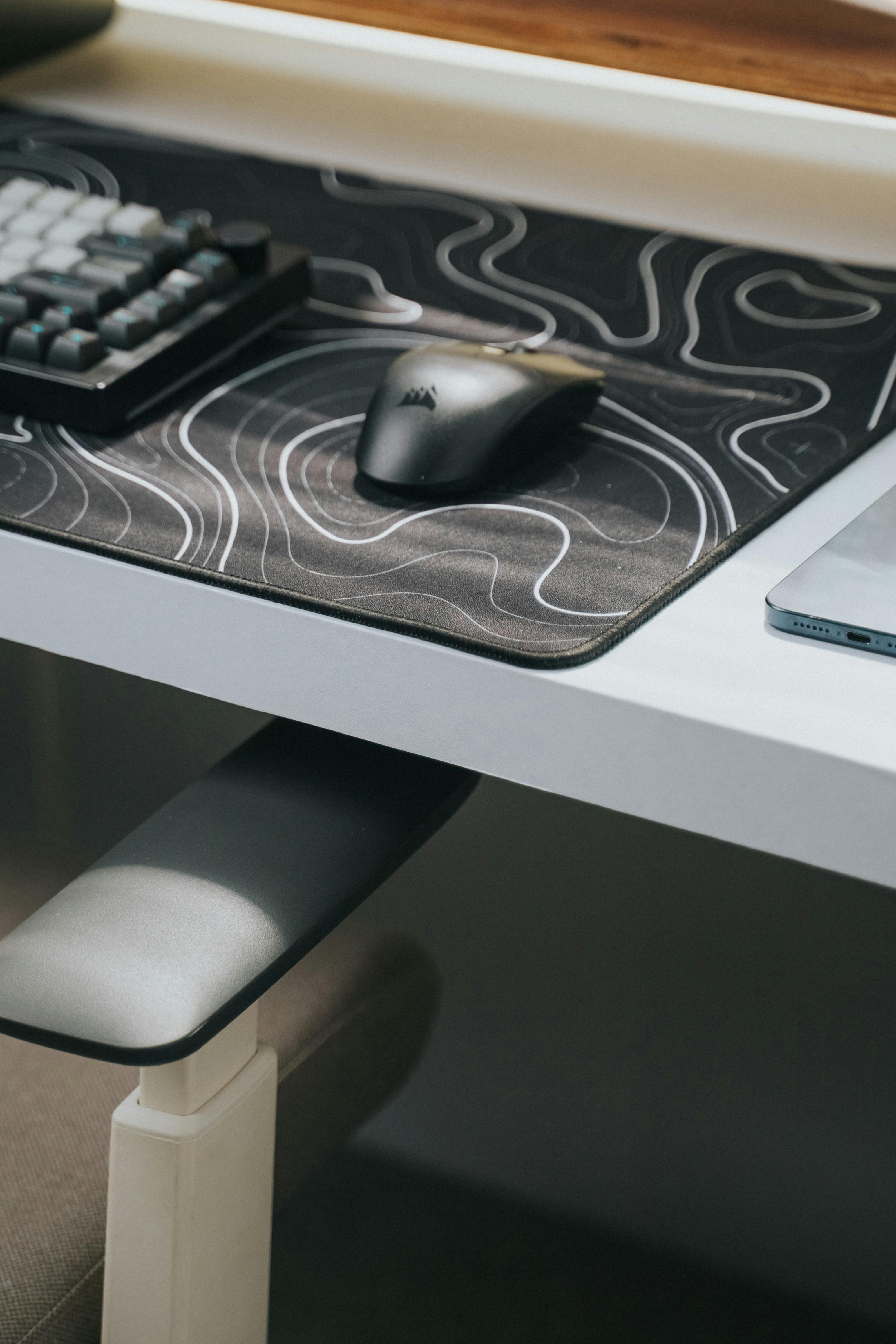 Macbook Pro Near Keyboard · Free Stock Photo