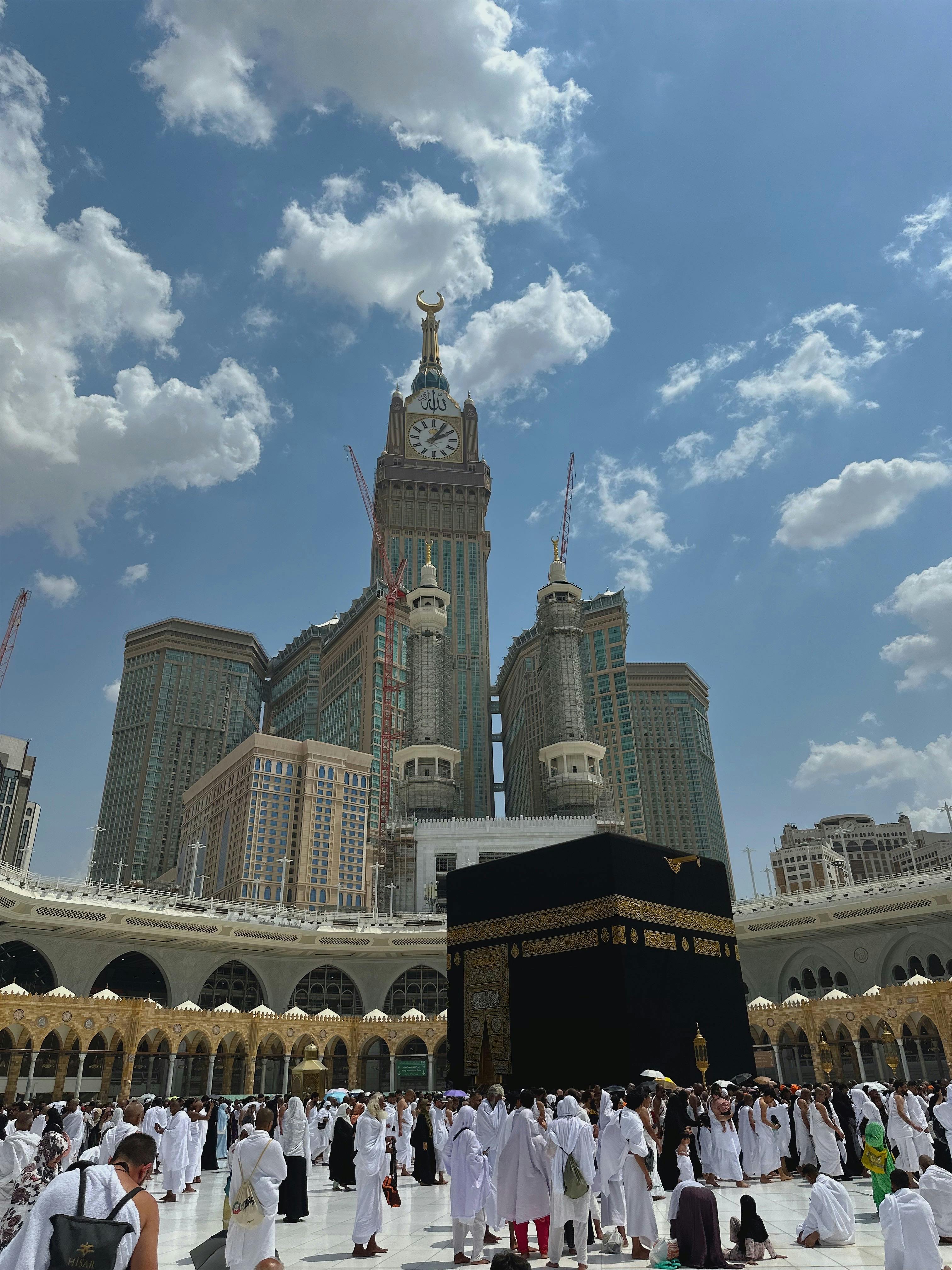 Бесплатные стоковые фото на тему mecca, абрадж аль байт, архитектура ...