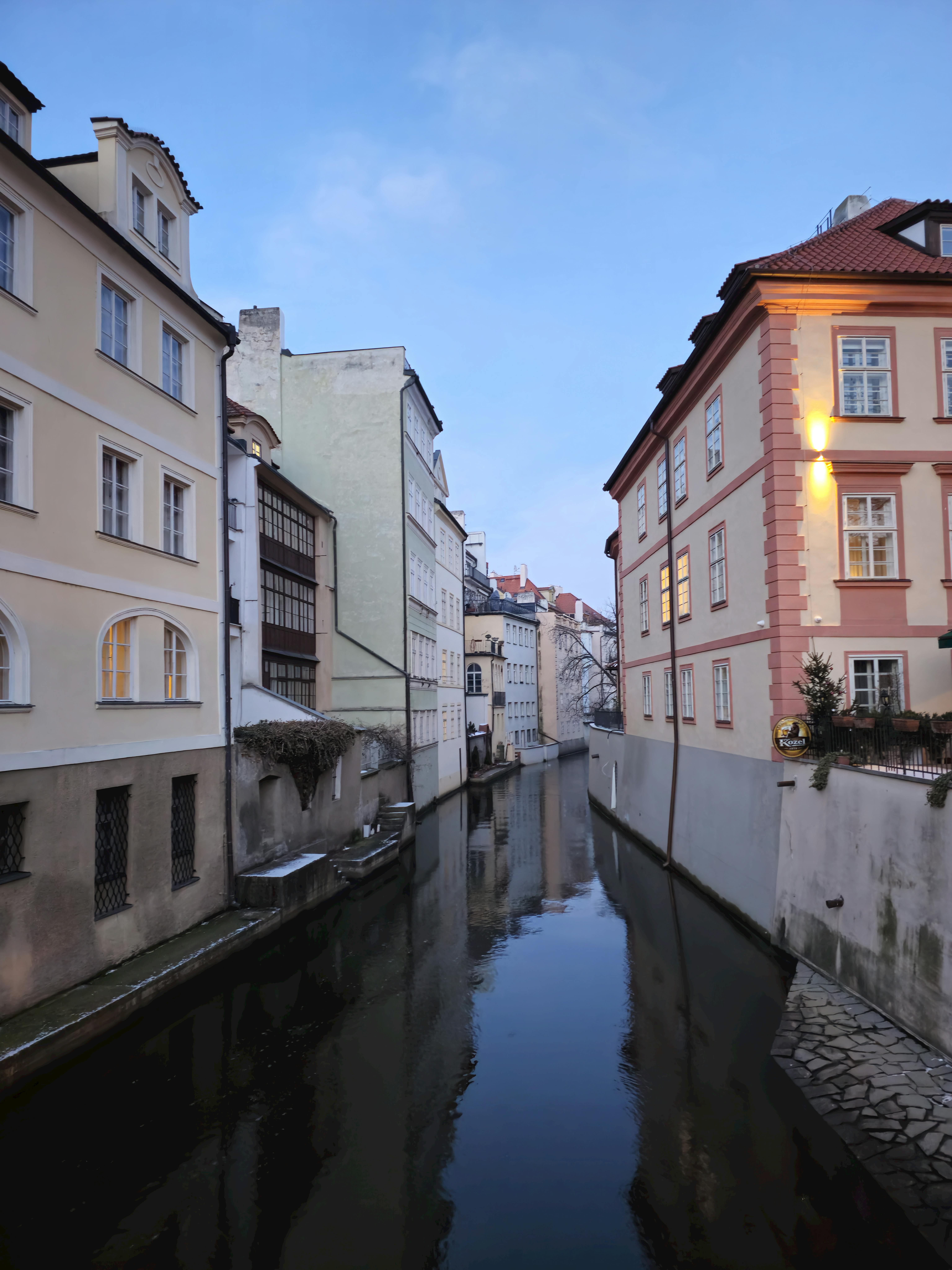 A canal in prague, czech republic · Free Stock Photo
