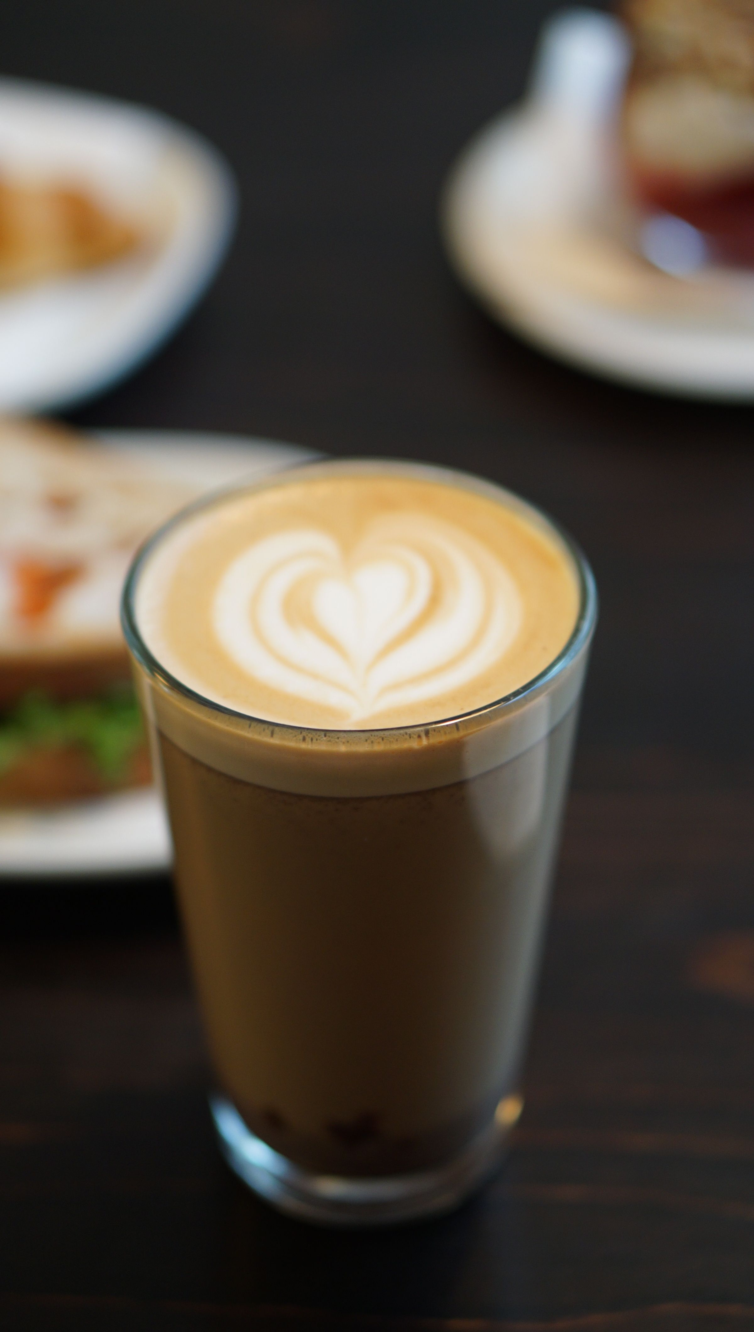 Tall Glass Of Norwegian Latte · Free Stock Photo