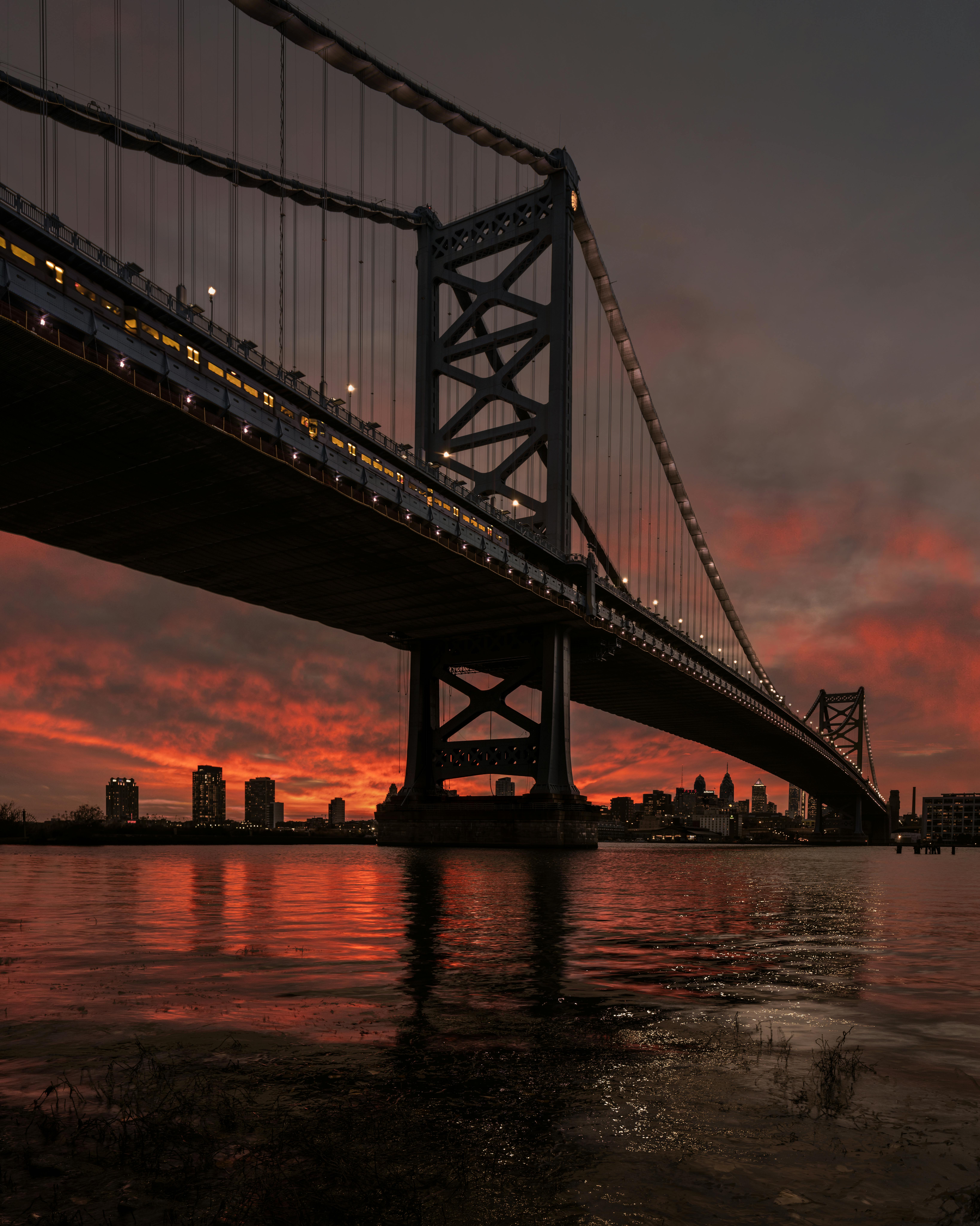 Philadelphia Benjamin Franklin Bridge · Free Stock Photo