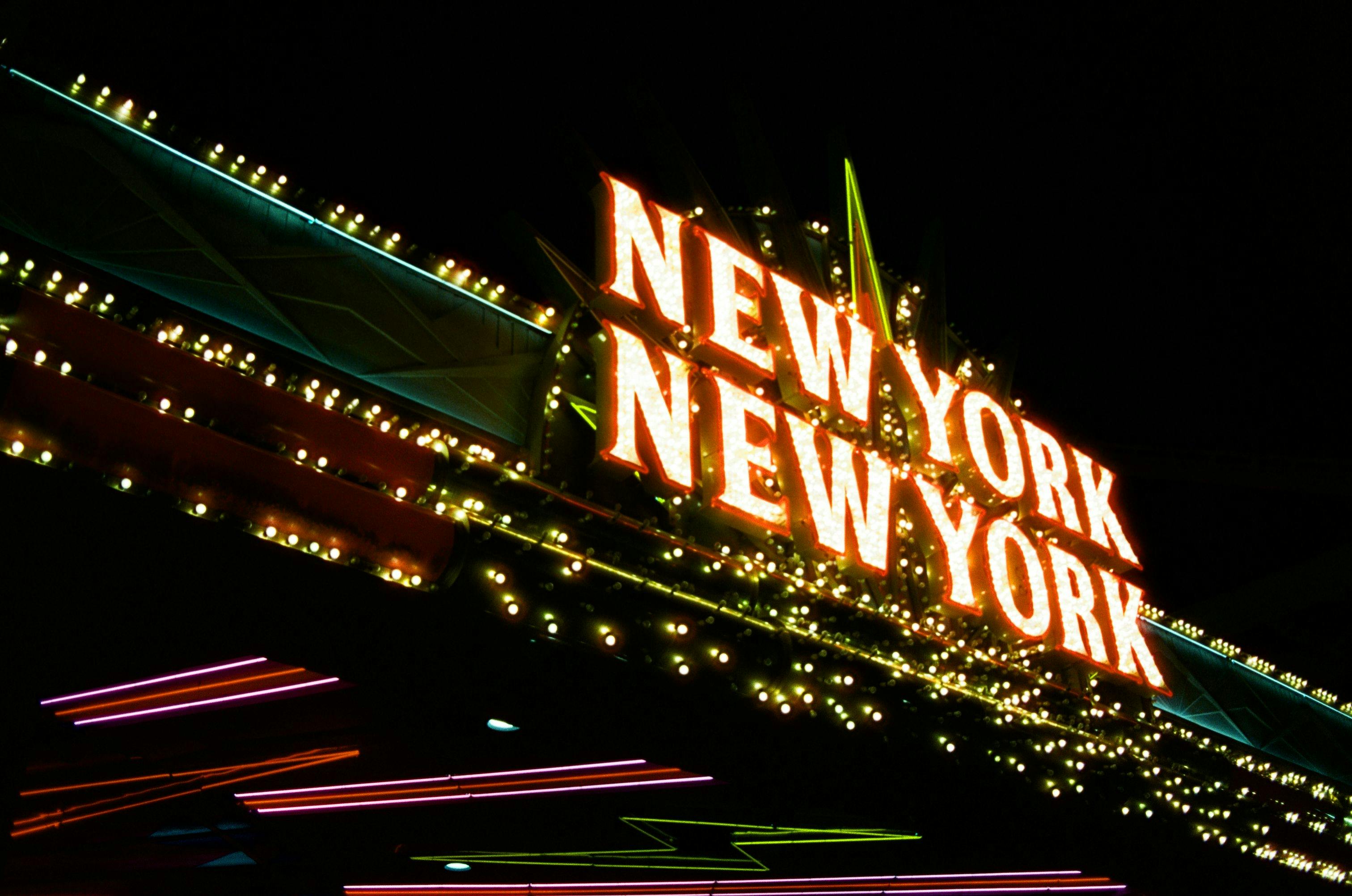 New york new york neon sign · Free Stock Photo