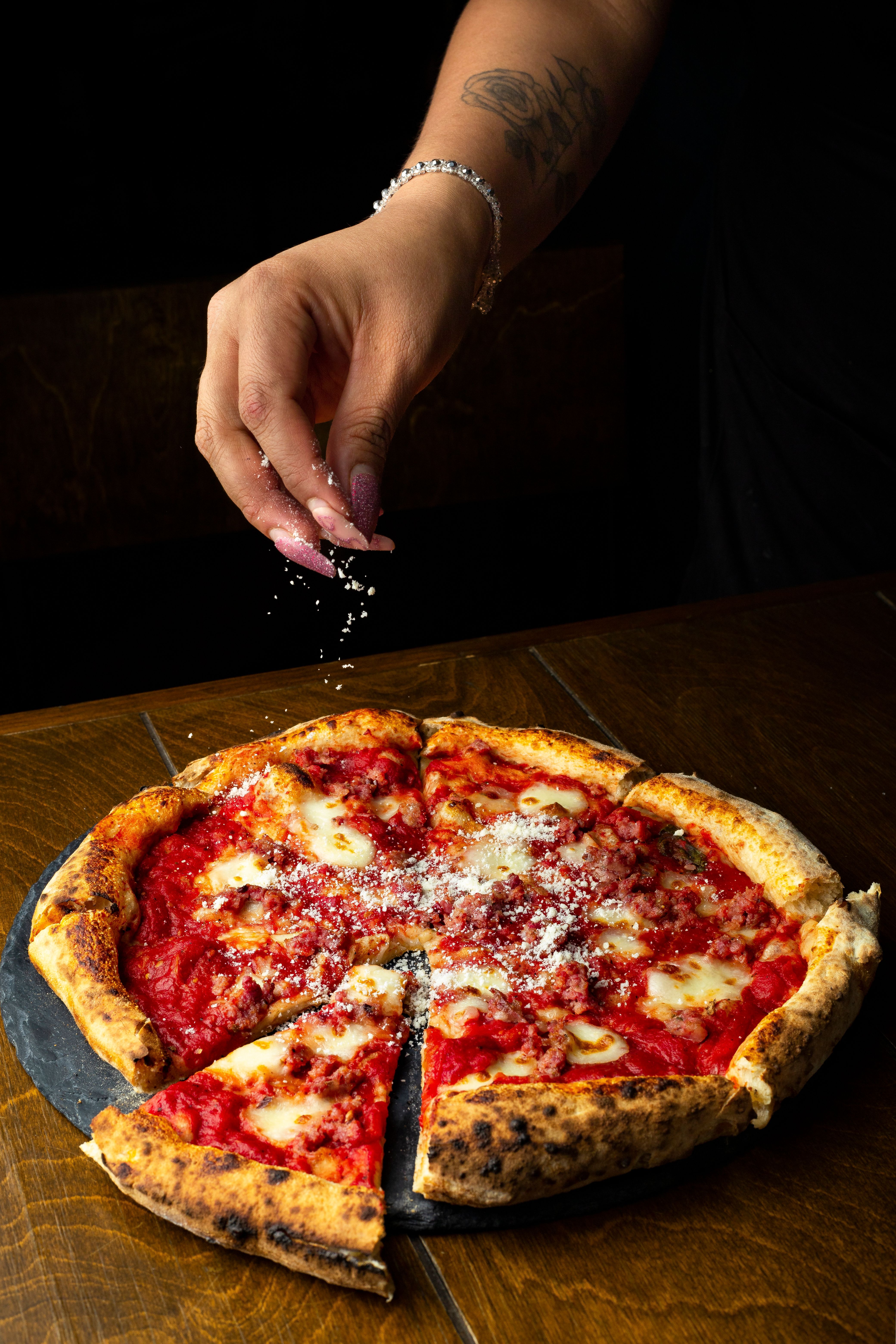 Hand Sprinkle Parmesan Photos, Download The BEST Free Hand Sprinkle ...