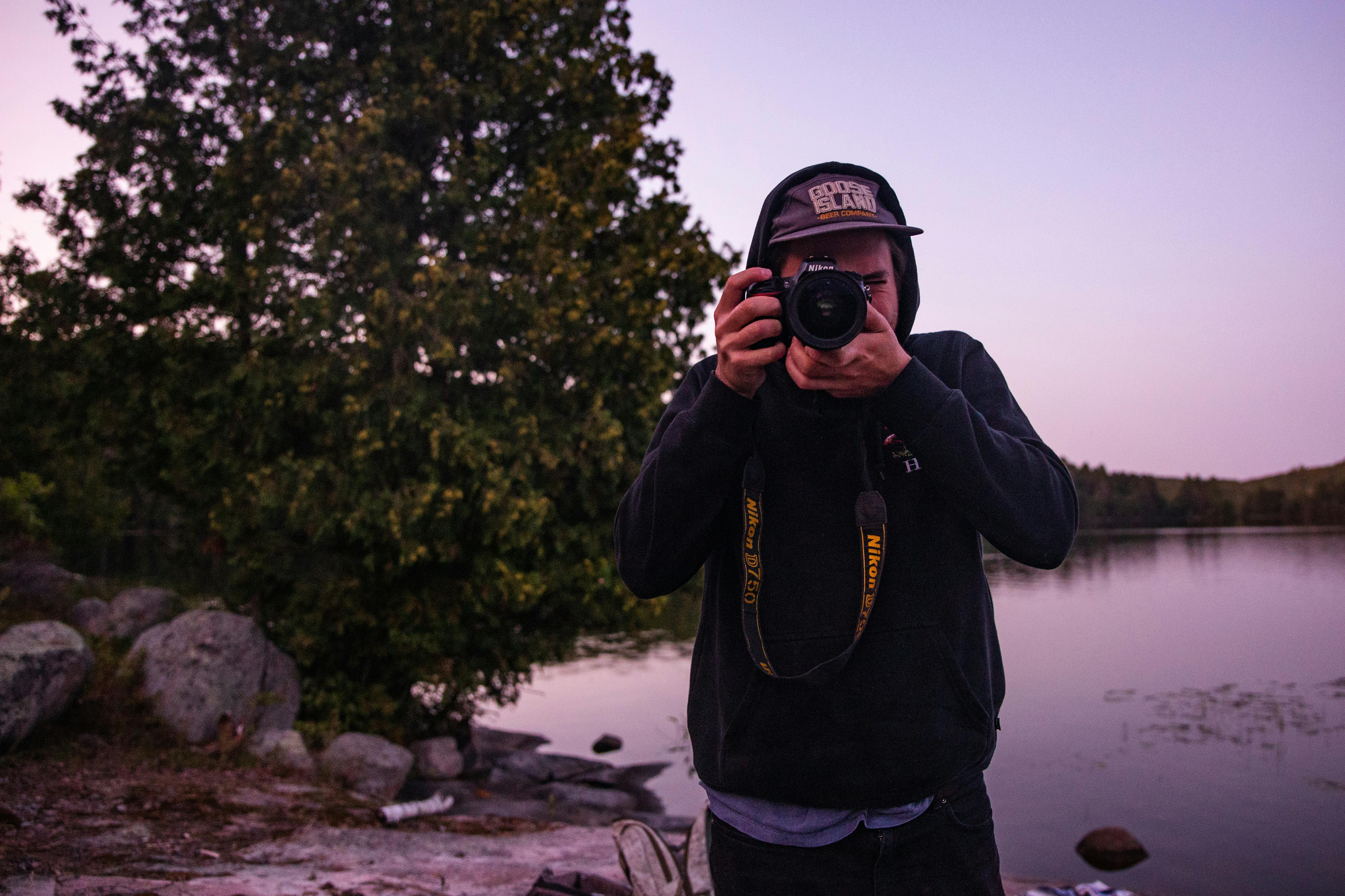 Man Using Camera · Free Stock Photo