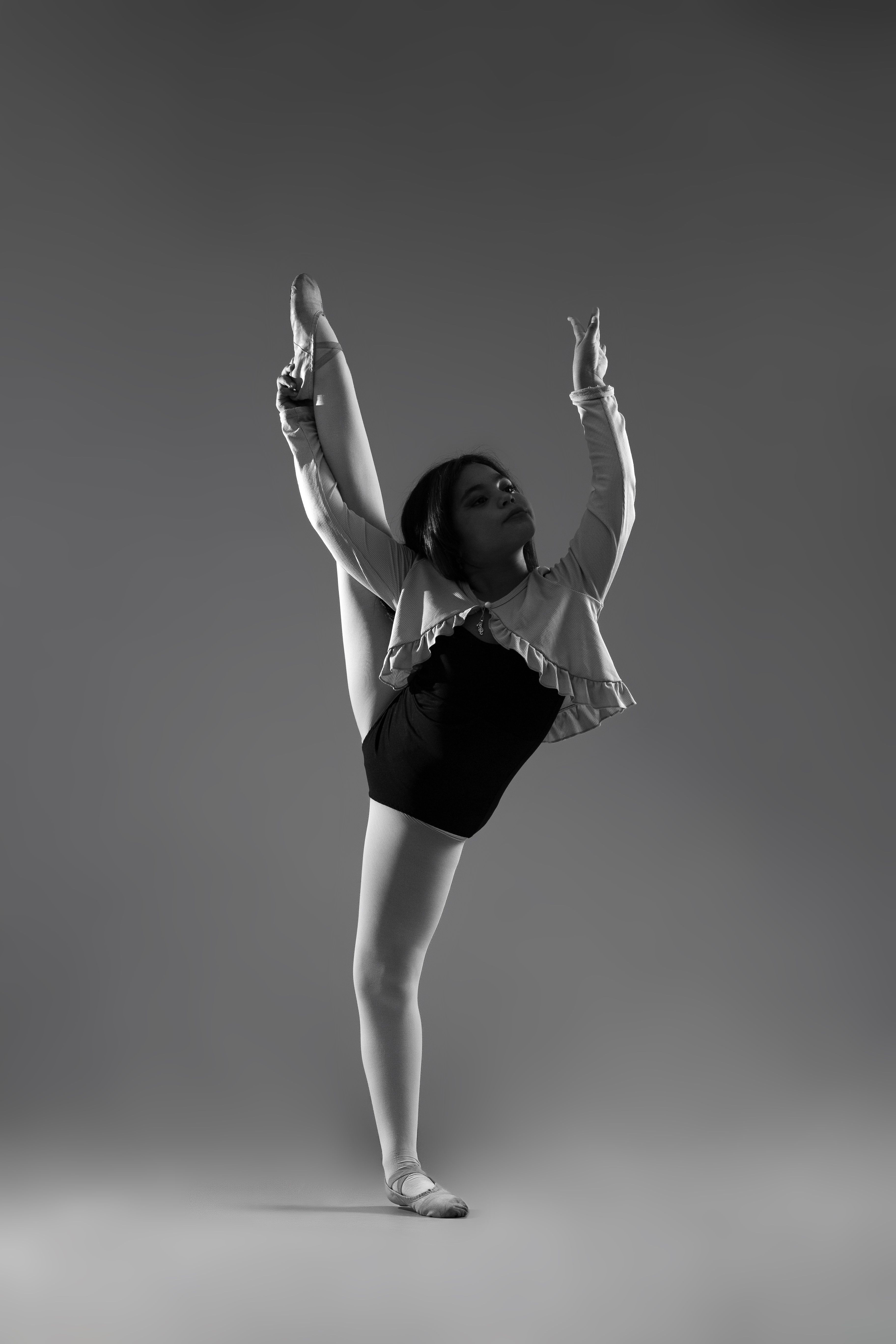 A young girl in ballet poses for a photo · Free Stock Photo
