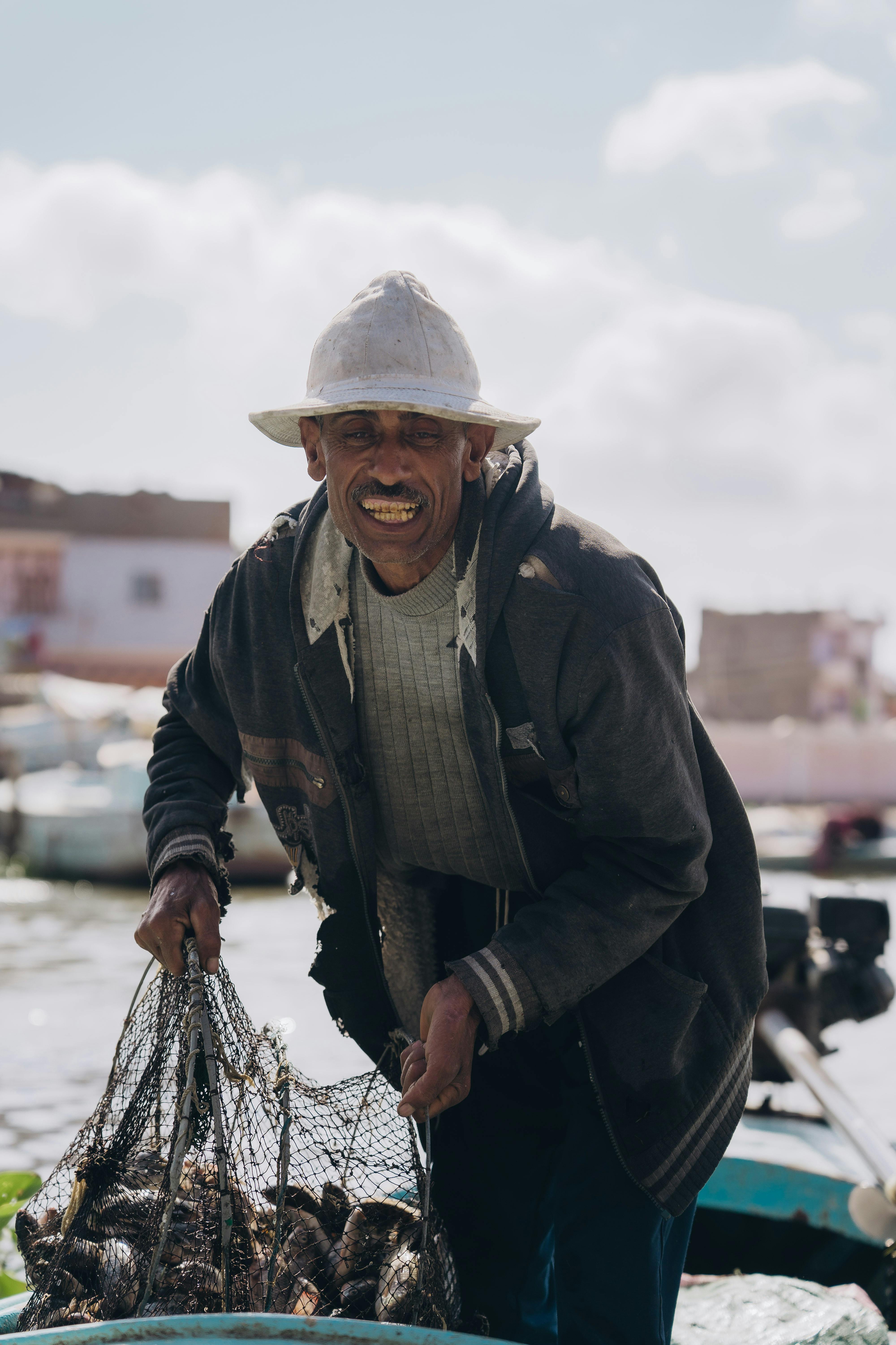 catching fish · Free Stock Photo