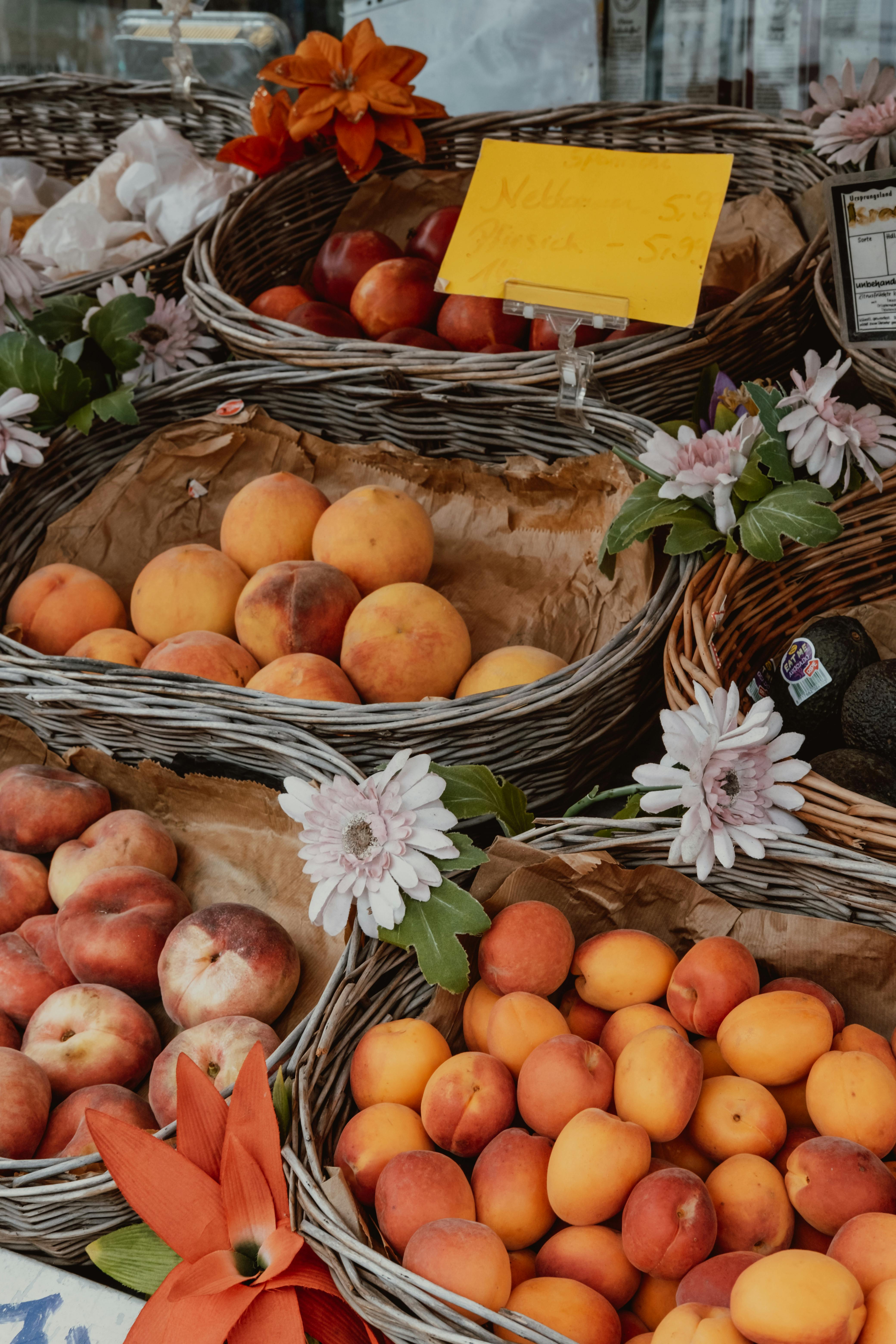 Peaches And Appricot Farmers Market Photos, Download The BEST Free ...