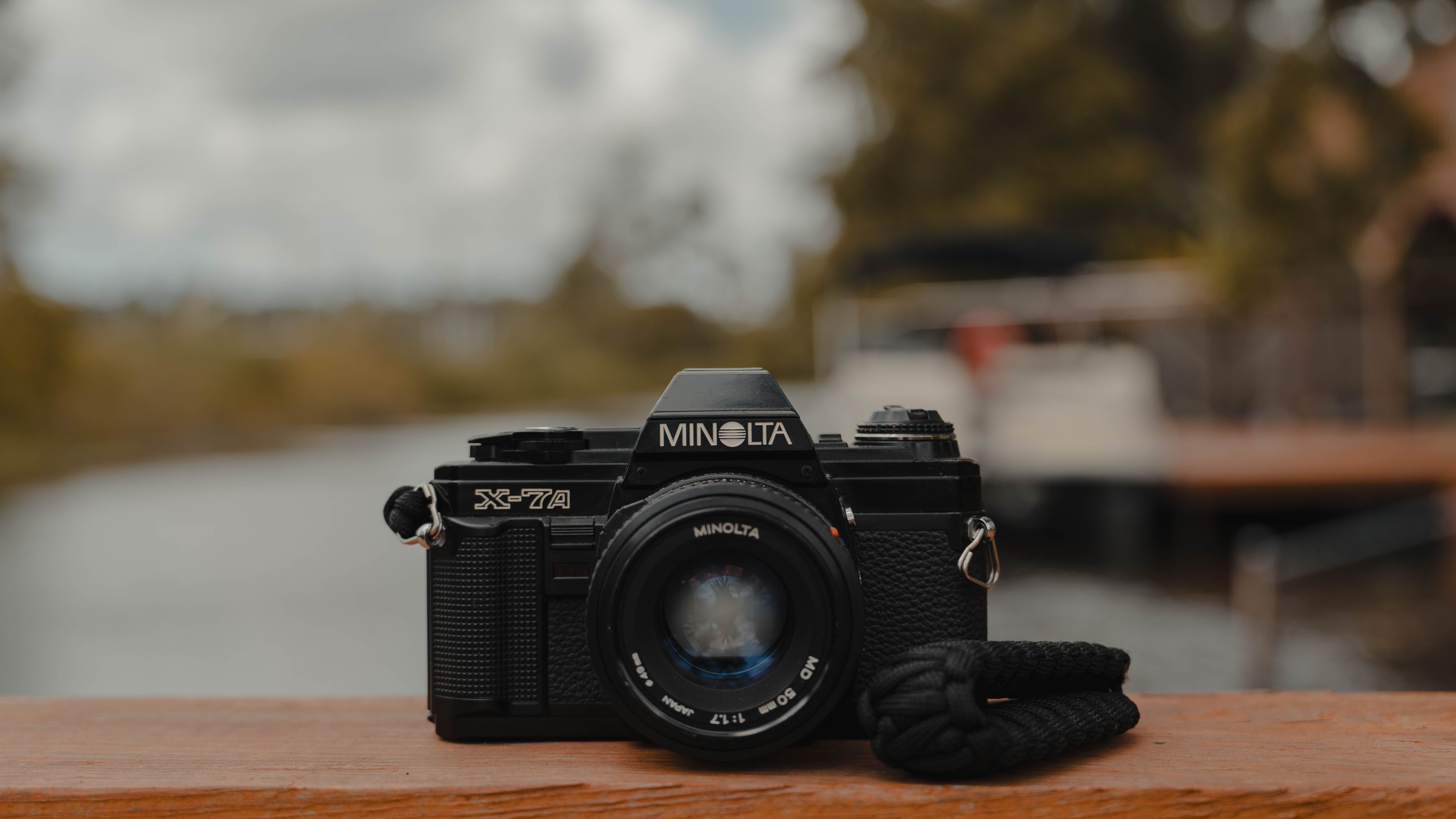 A Minolta camera · Free Stock Photo
